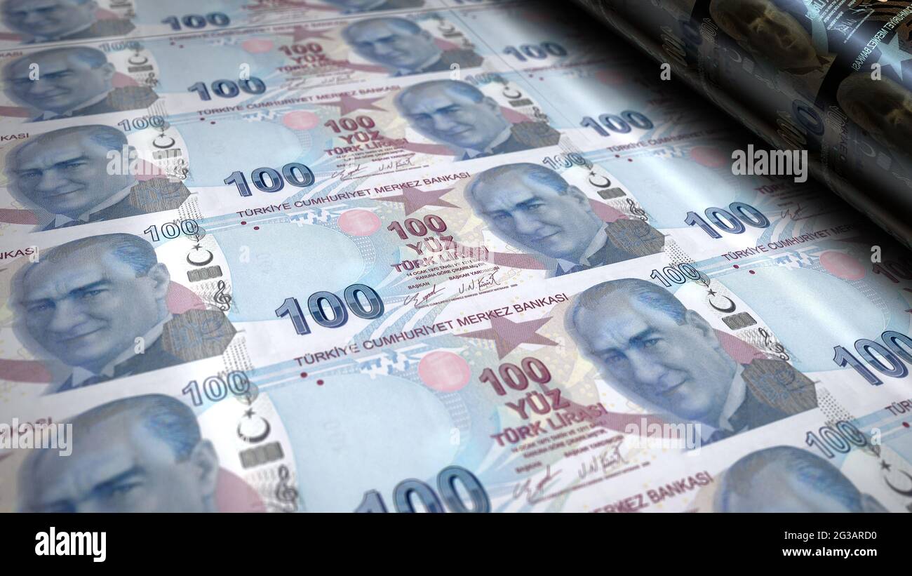 Banknote of turkey hi-res stock photography and images - Alamy