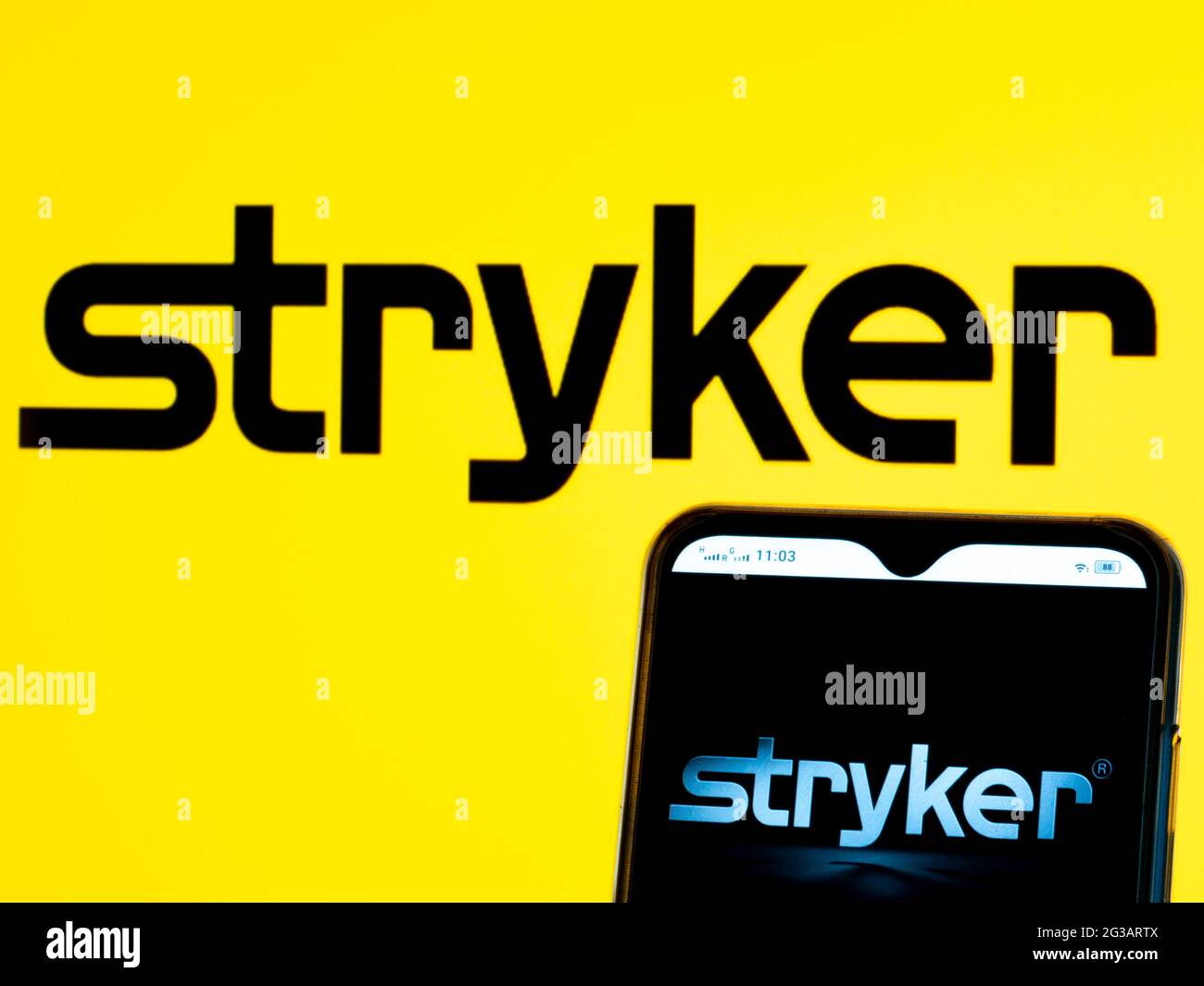 Stryker corporation logo hi-res stock photography and images - Alamy
