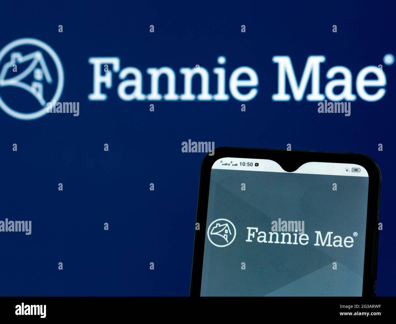 In this photo illustration, The Federal National Mortgage Association ...