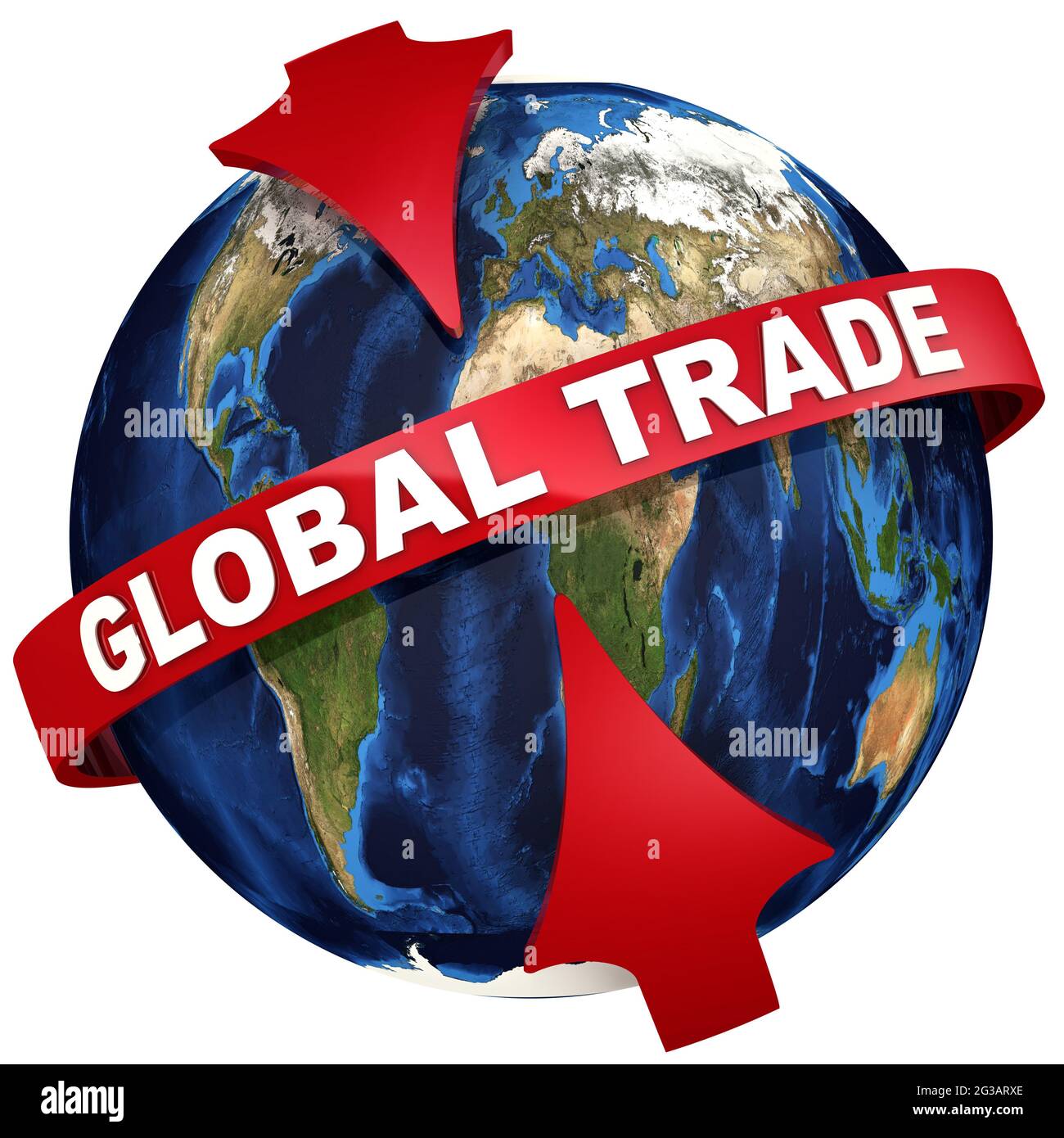 Globe icon arrows hi-res stock photography and images - Alamy