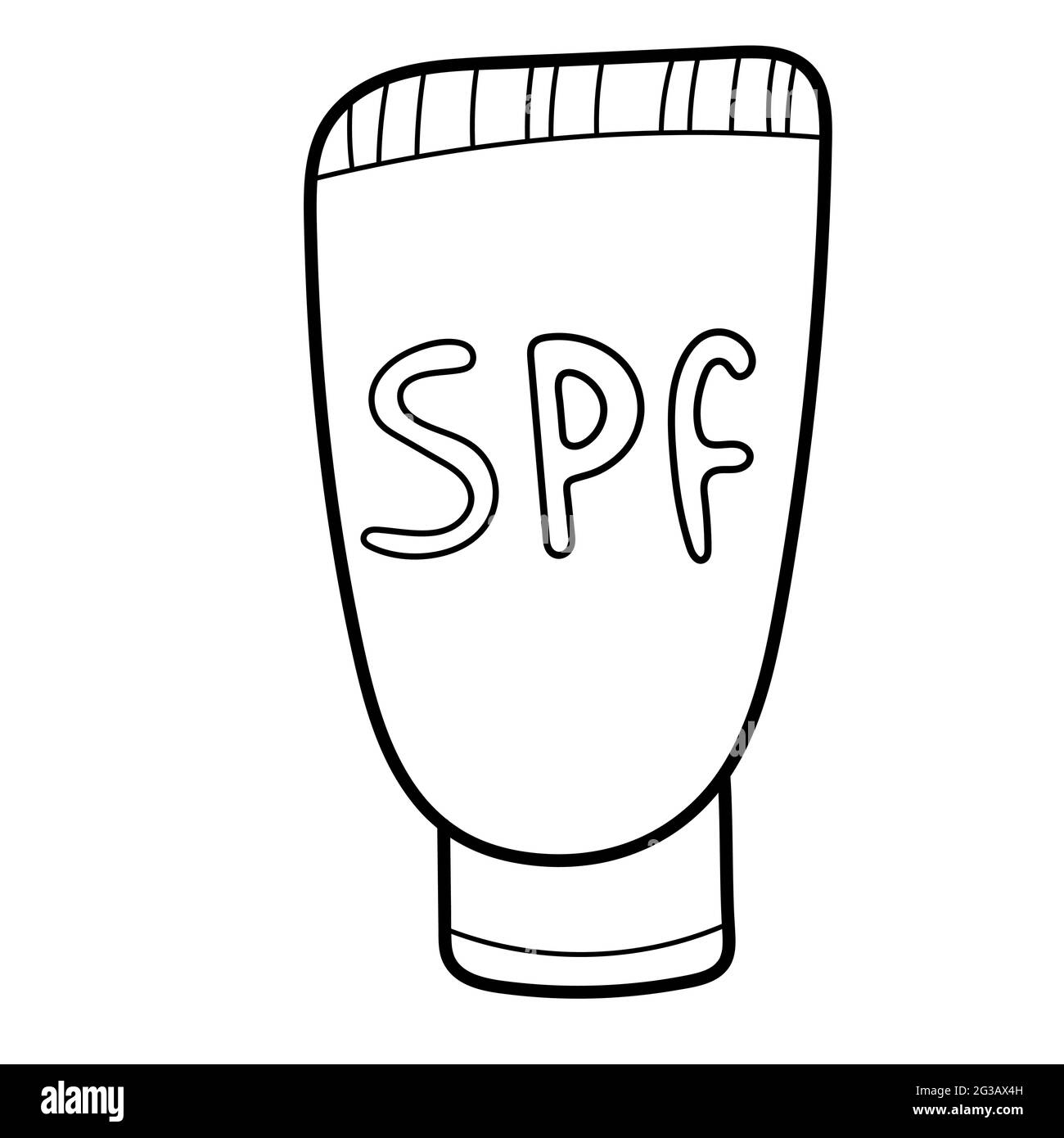 Cream in cosmetology face Stock Vector Images - Alamy