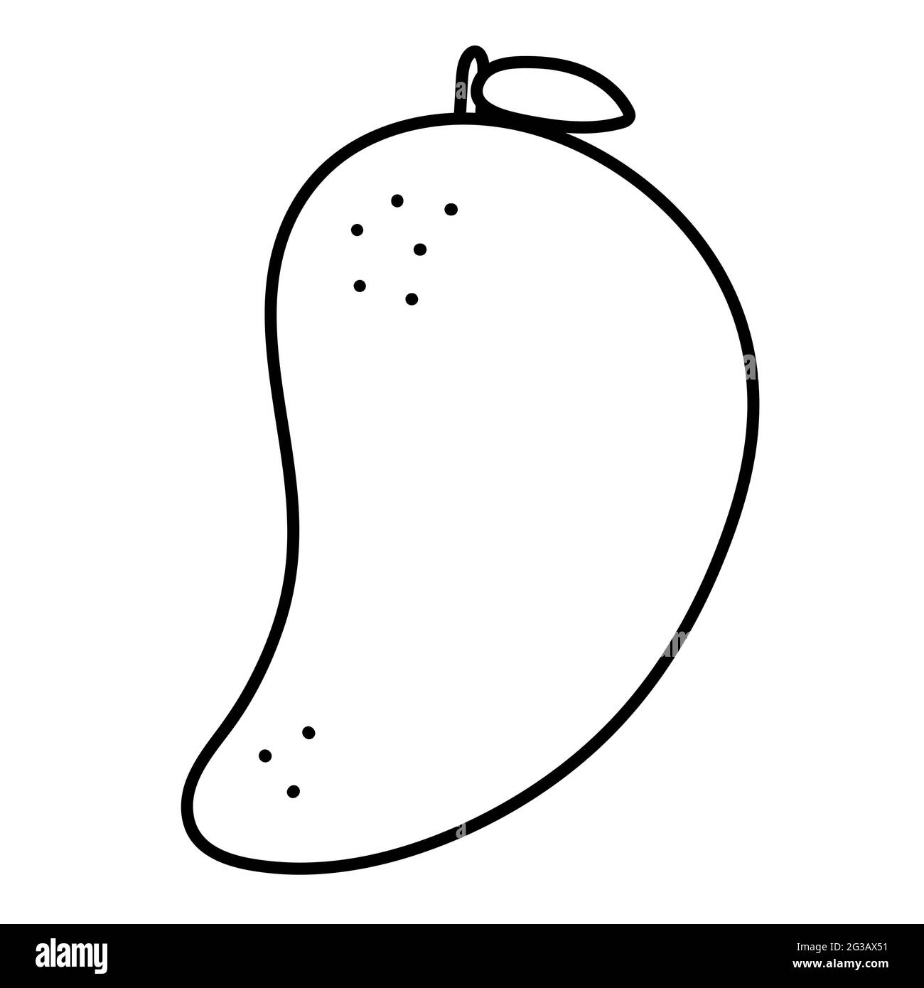 Mango Black and White Stock Photos & Images - Alamy