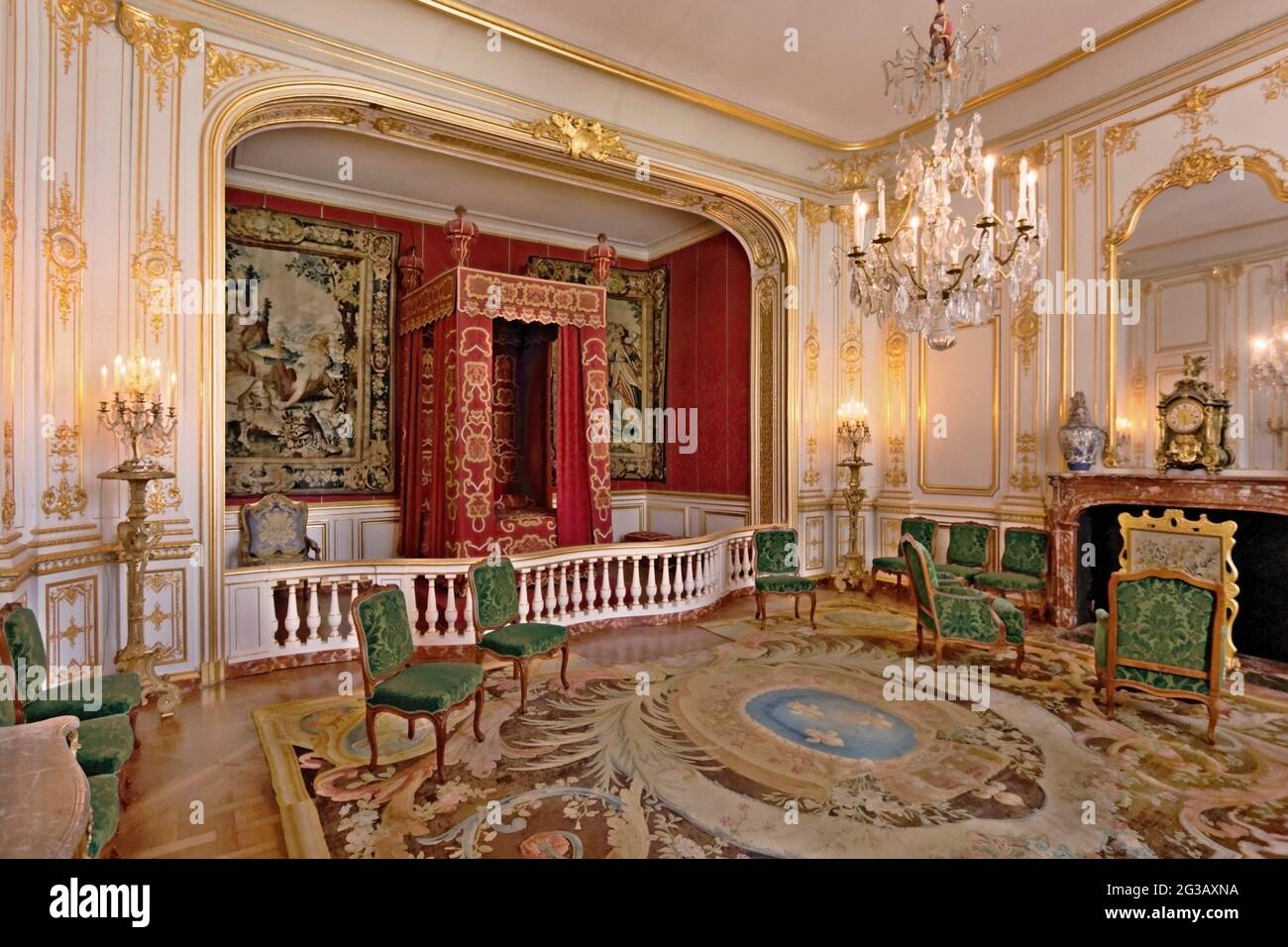 Louis xiv bedroom hi-res stock photography and images - Alamy