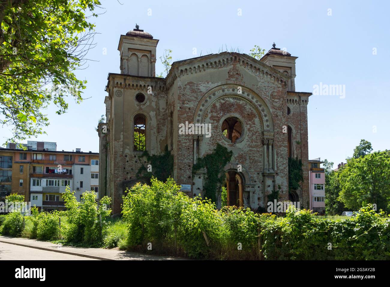 Ruins of the Vidin Synagogue in town of Vidin, Bulgaria Stock Photo - Alamy