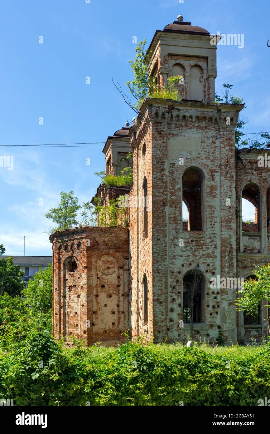 Ruins of the Vidin Synagogue in town of Vidin, Bulgaria Stock Photo - Alamy