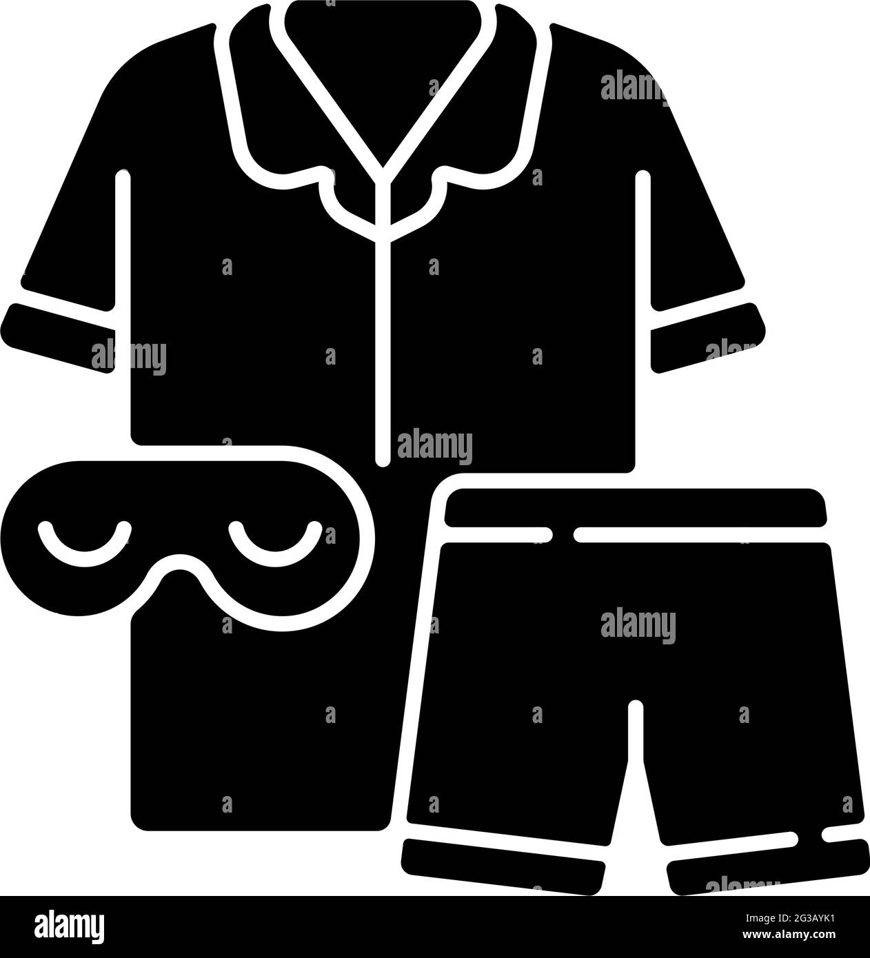 Man vector black icon sleeping hi-res stock photography and images - Alamy