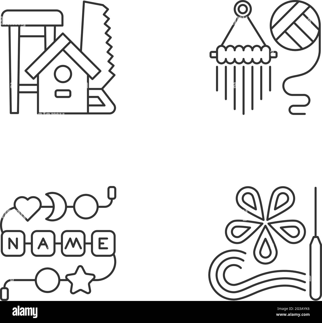 Creative activities linear icons set Stock Vector Image & Art - Alamy Creative activities linear icons set Stock Vector Image & Art - Alamy