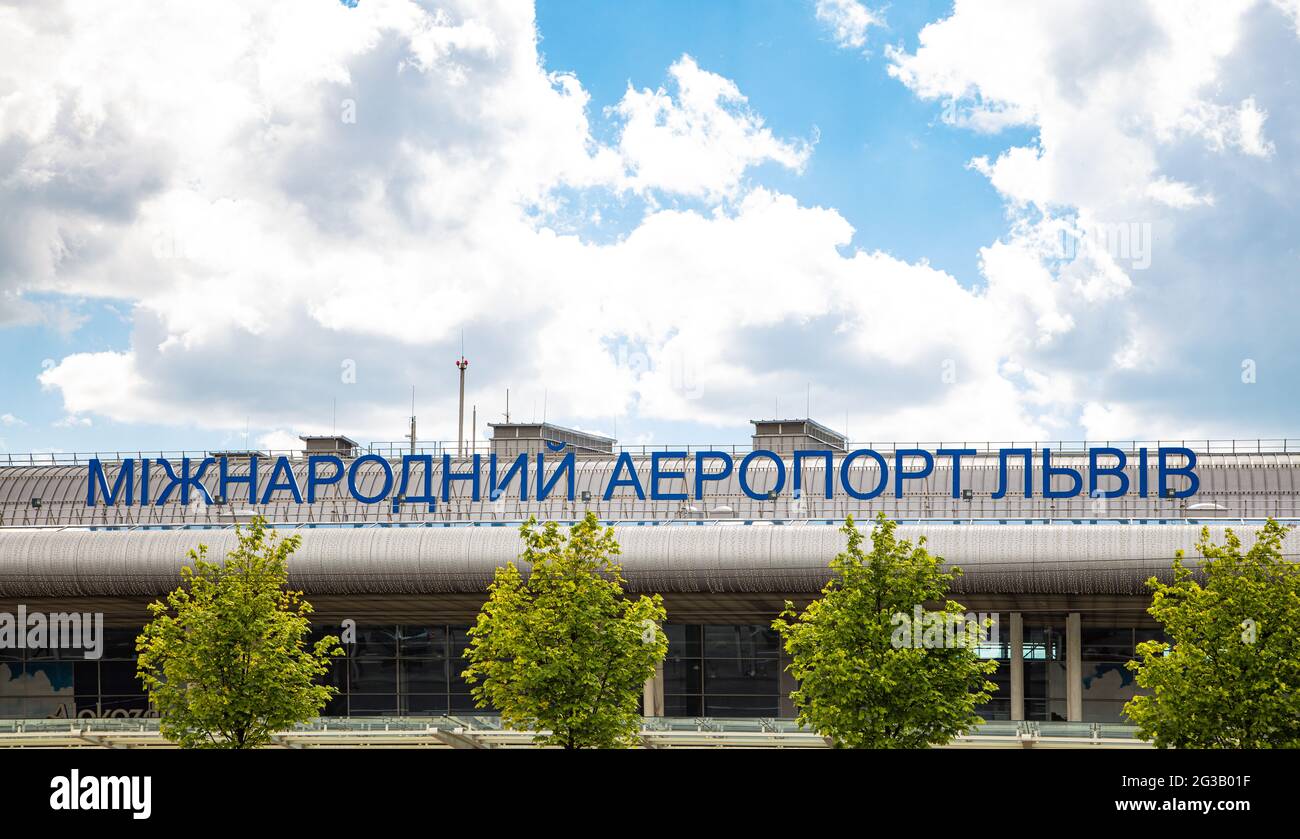 Lviv, Ukraine - May 12, 2019: Lviv Danylo Halytskyi International Airport Stock Photo - Alamy