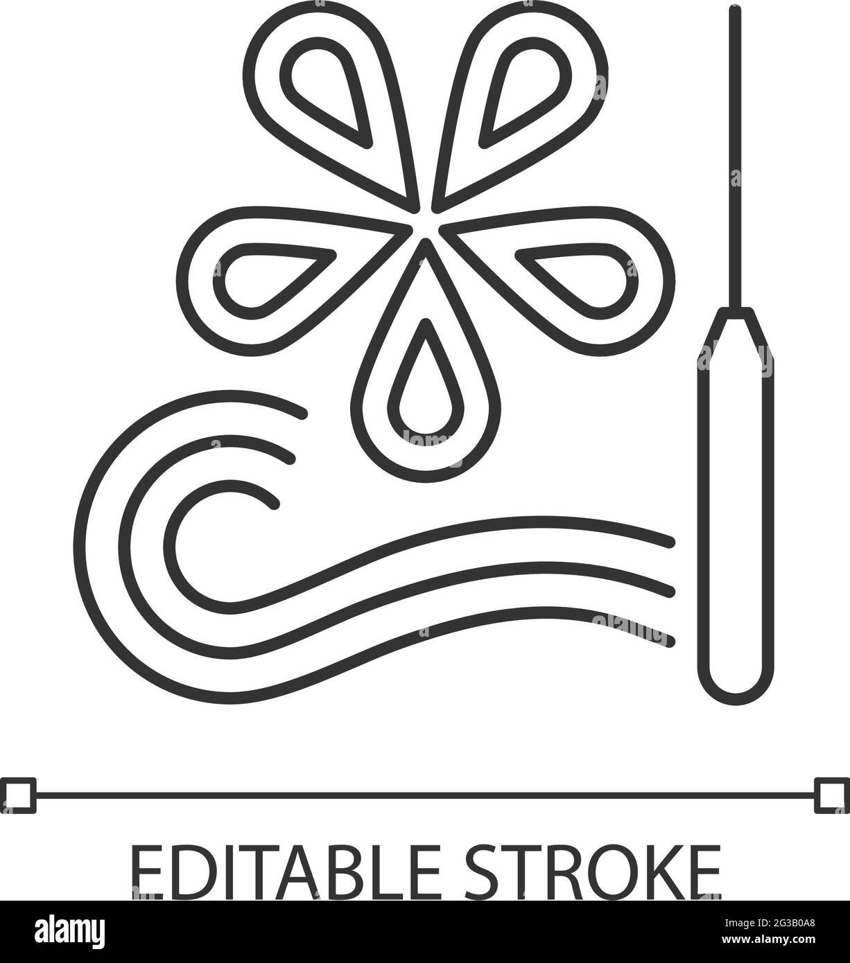 Paper quilling linear icon Stock Vector Image & Art - Alamy