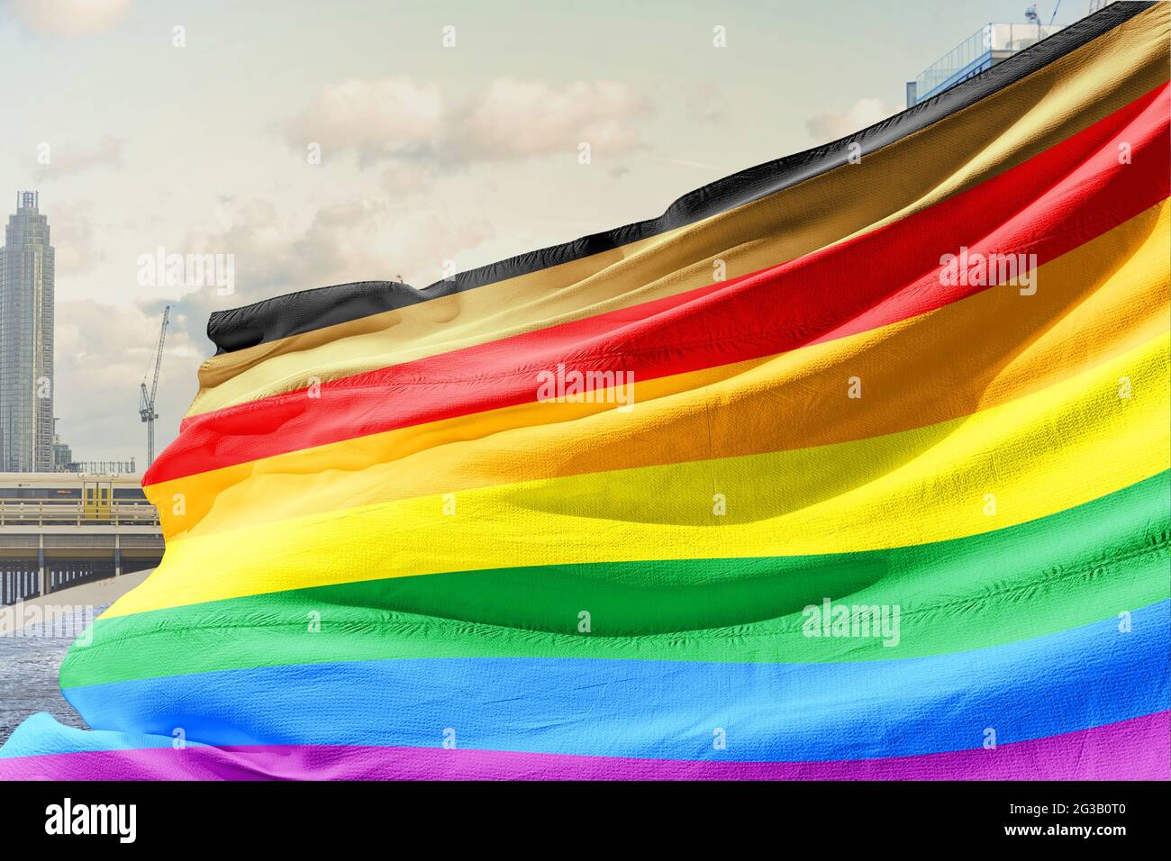 the New Pride Flags PROGRESS PRIDE FLAG LGBTQ+ rainbow flag Quasar ...