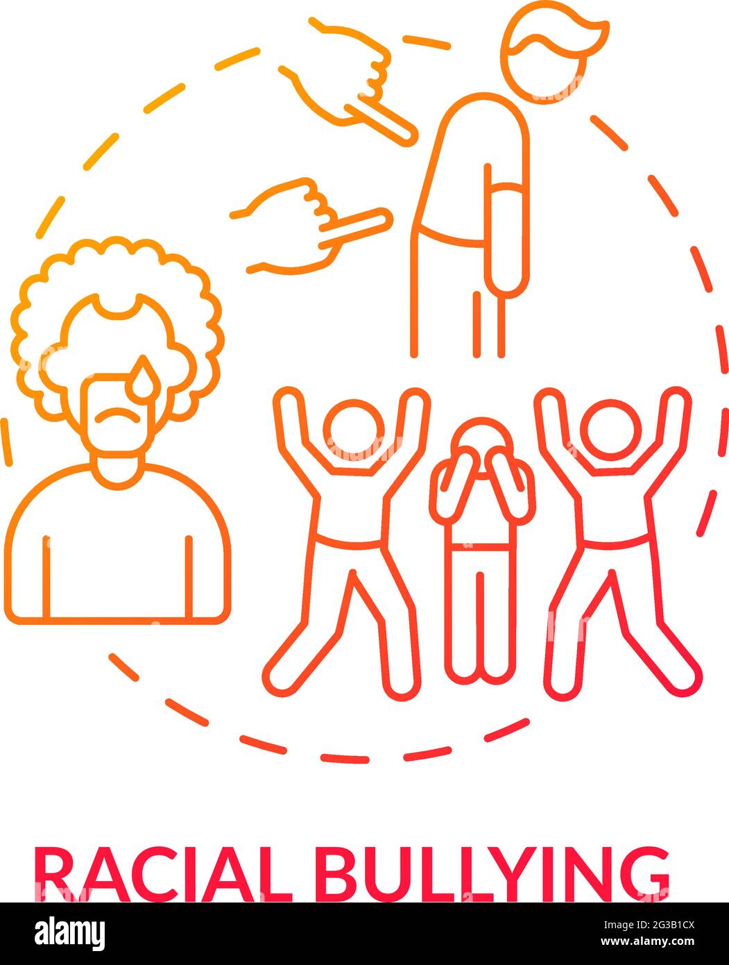 Racial inequality segregation Cut Out Stock Images & Pictures - Alamy