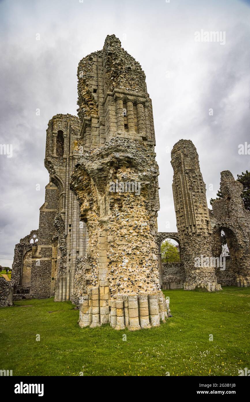 Ruins of Binham Priory, Norfolk, England Stock Photo - Alamy