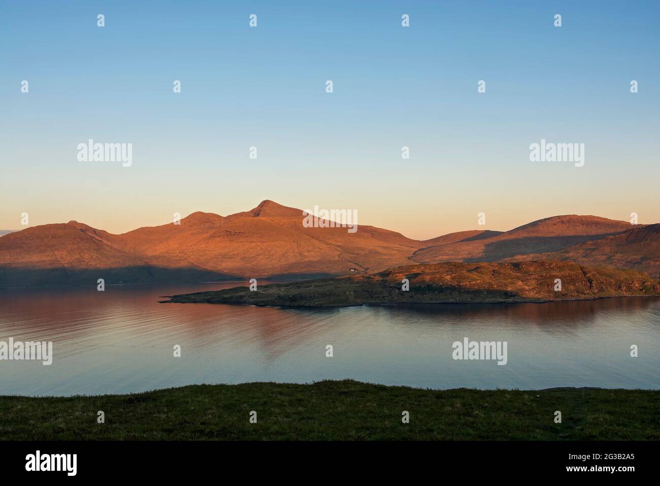 Ulva Island on Mull, view across Loch Tuath, Scotland Stock Photo - Alamy