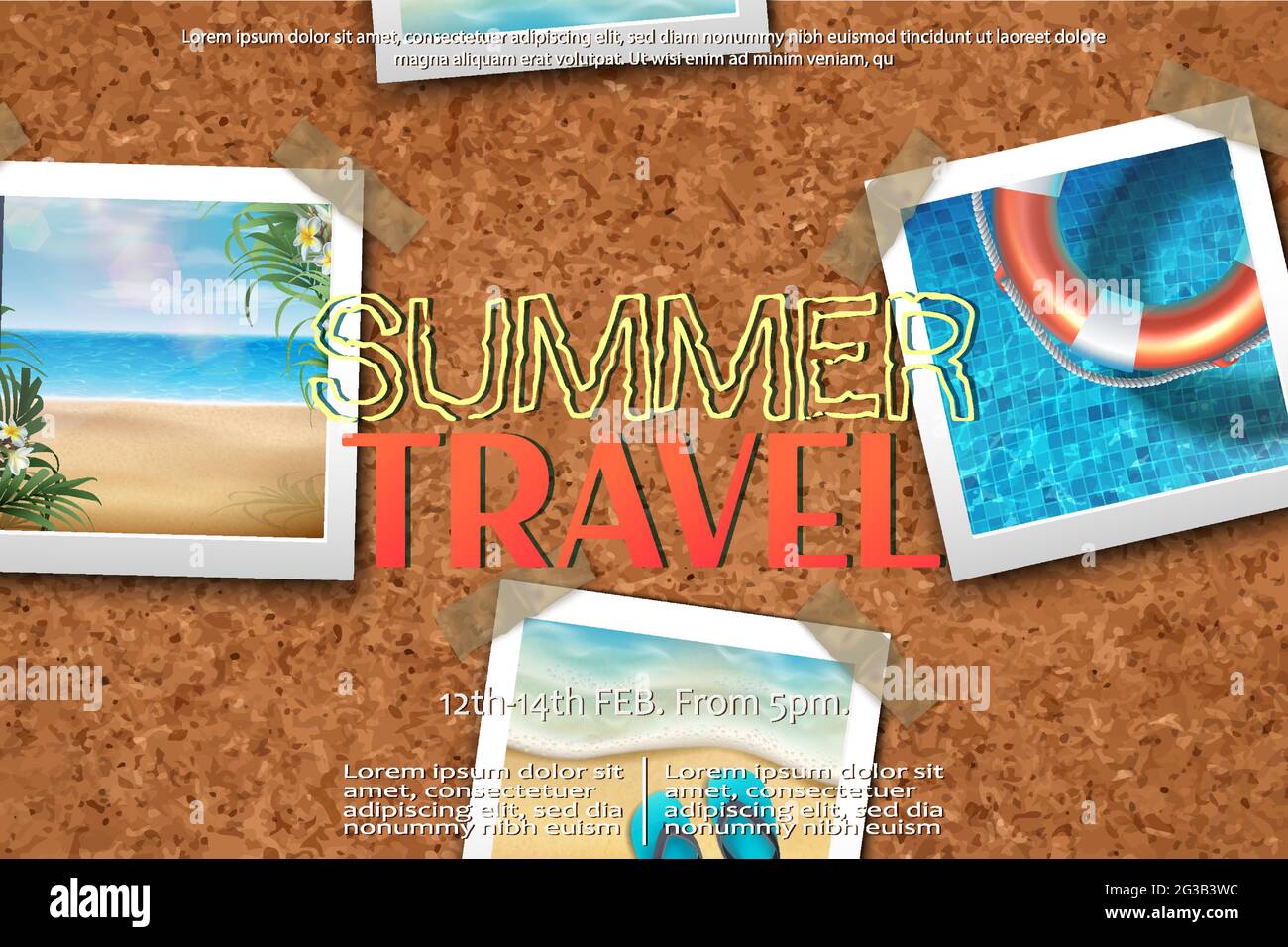 Travel and tourism banner discount Stock Vector Images - Alamy