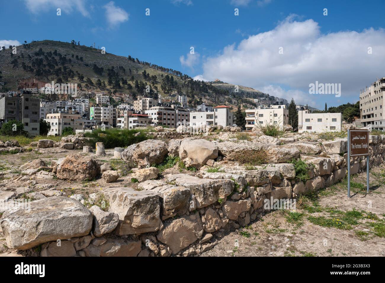 Tell Balata Archaeological Park is the site of the remains of an ...