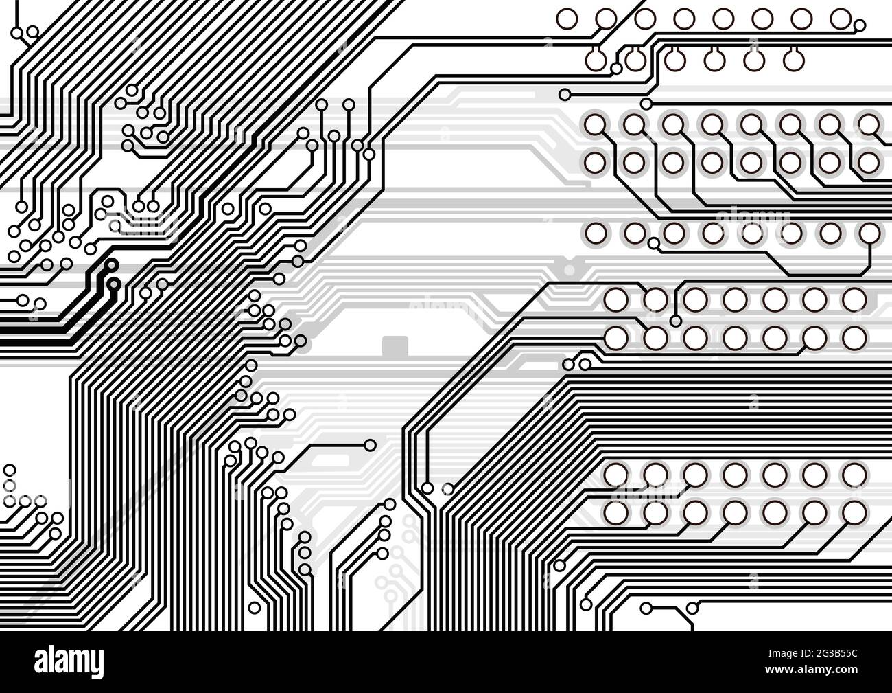 Abstract printed circuit board - technology texture Stock Vector Image ... Abstract printed circuit board - technology texture Stock Vector Image ...