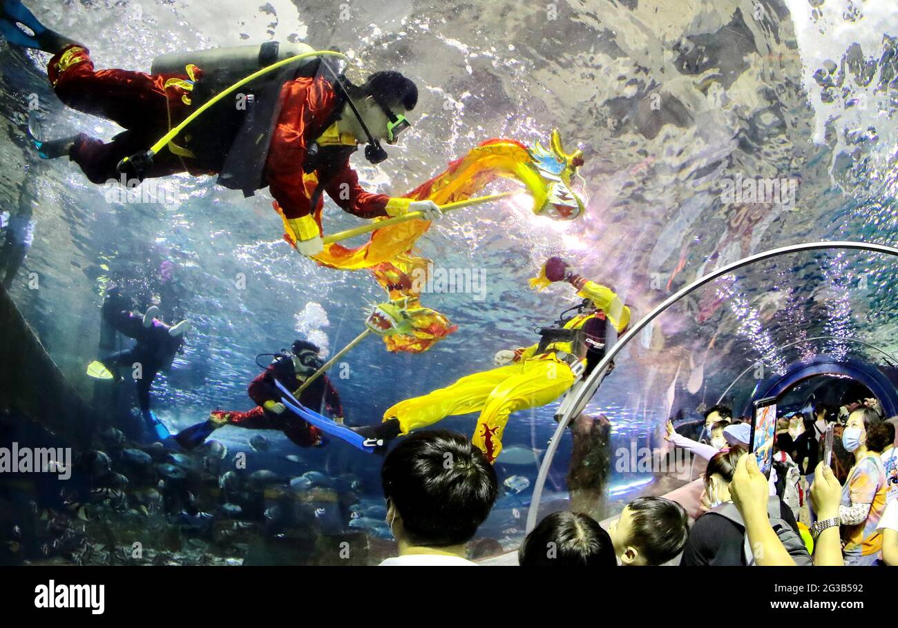 Underwater dragon dance hi-res stock photography and images - Alamy