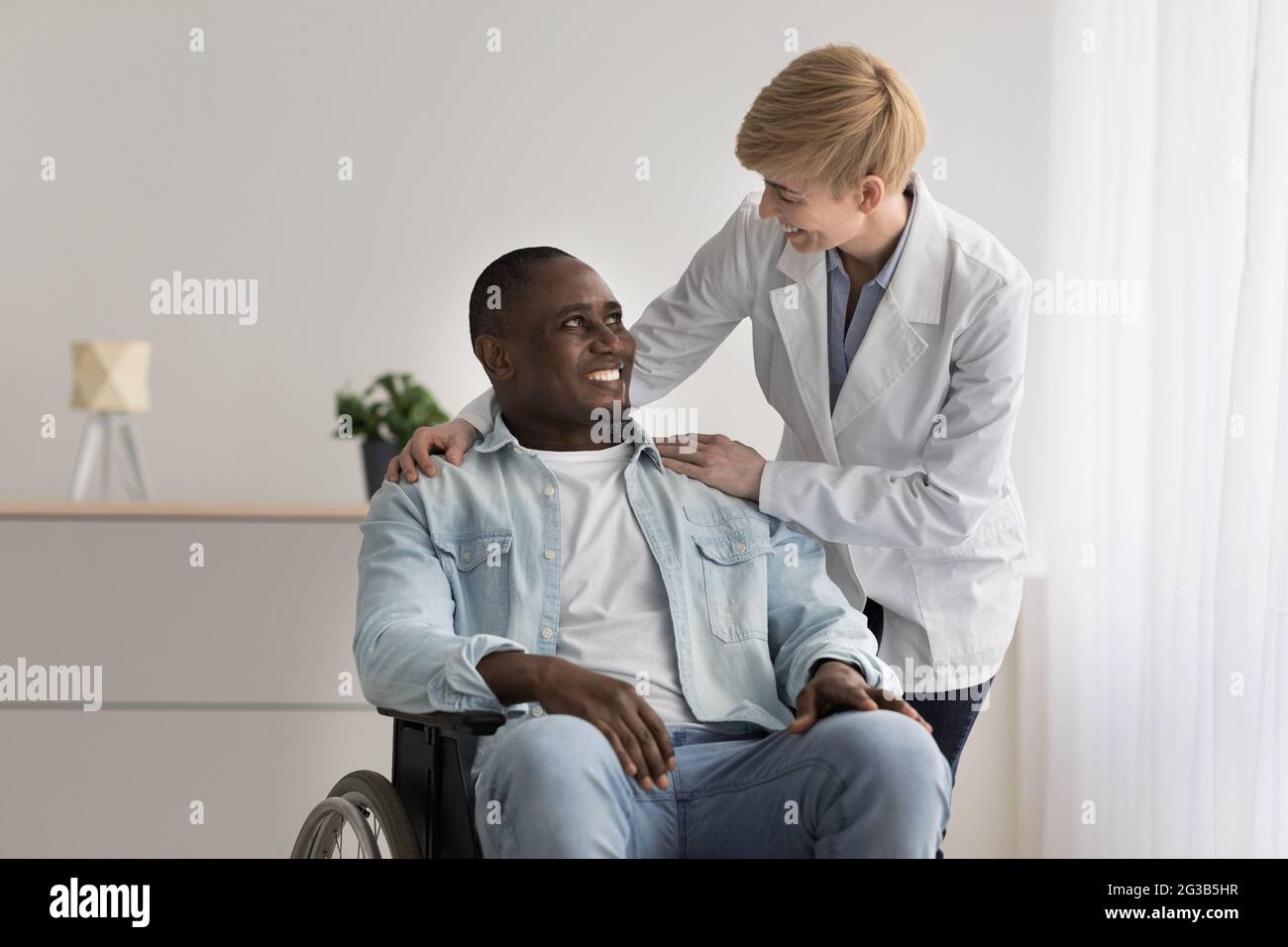 Recovery of disabled after injury and incident, medical support and ...