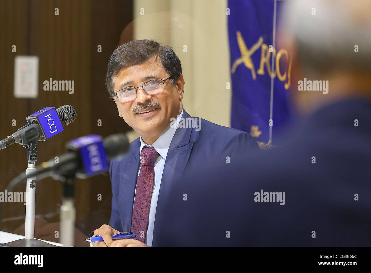 Tokyo, Japan. 15th June, 2021. Mr. Sanjay Kumar Verma, Ambassador ...