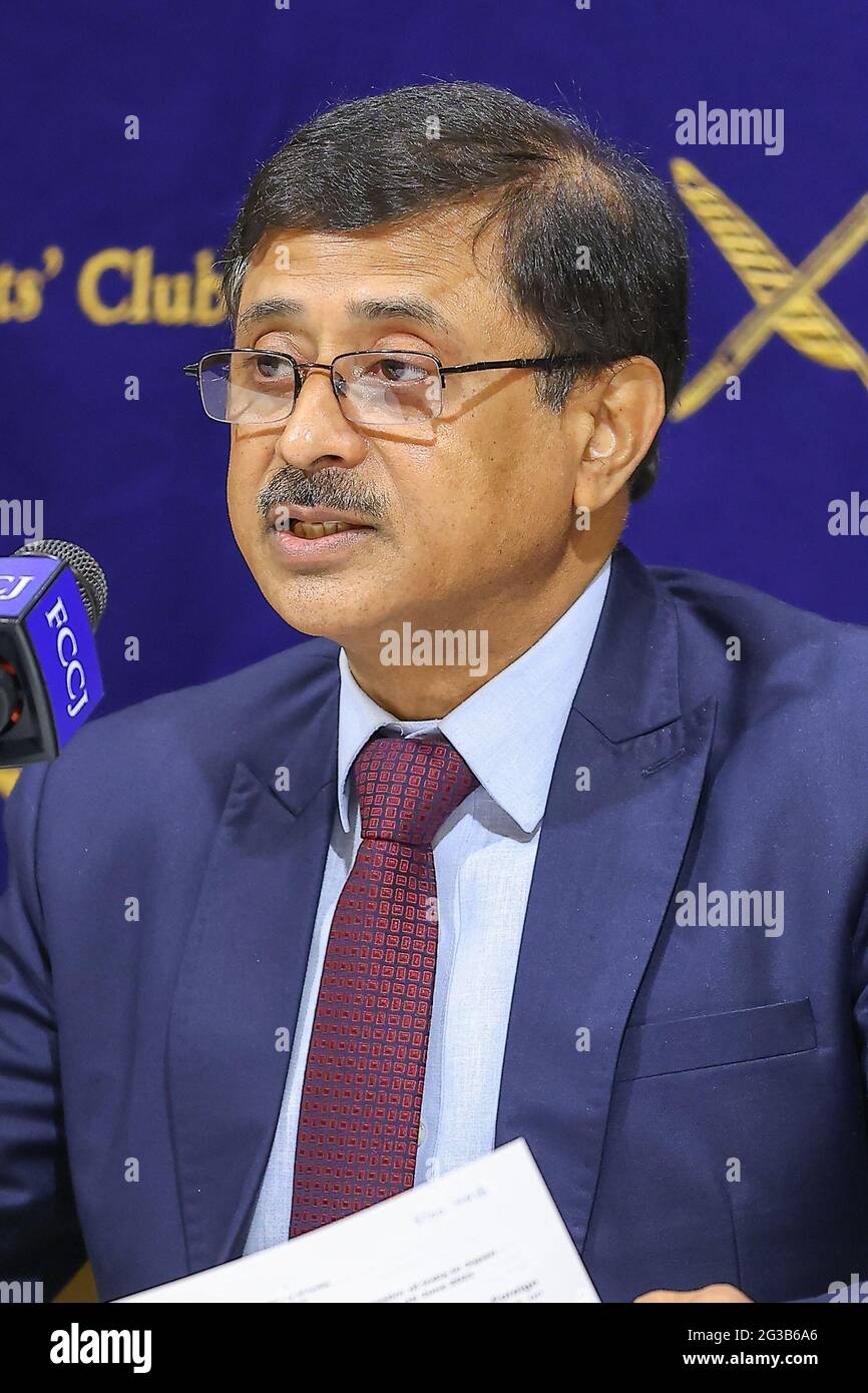 Tokyo, Japan. 15th June, 2021. Mr. Sanjay Kumar Verma, Ambassador ...