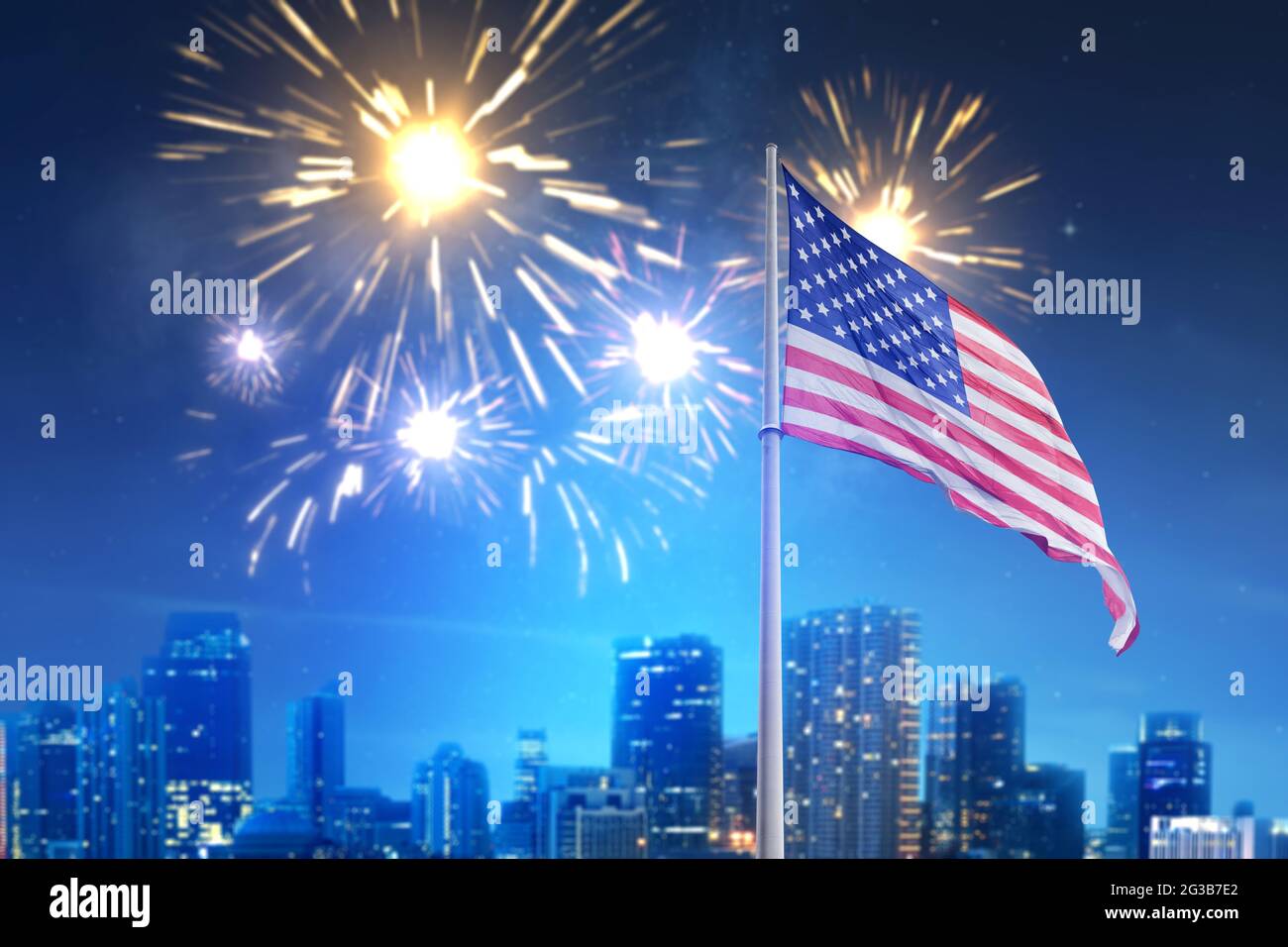 The Patriot Flag Scene