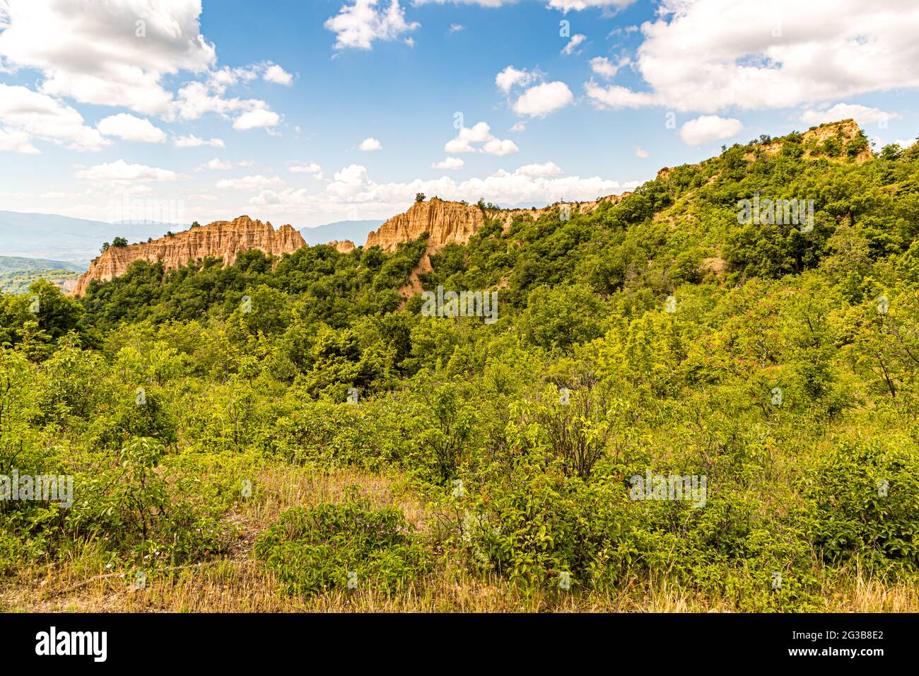 Melnik earth pyramids hi-res stock photography and images - Alamy