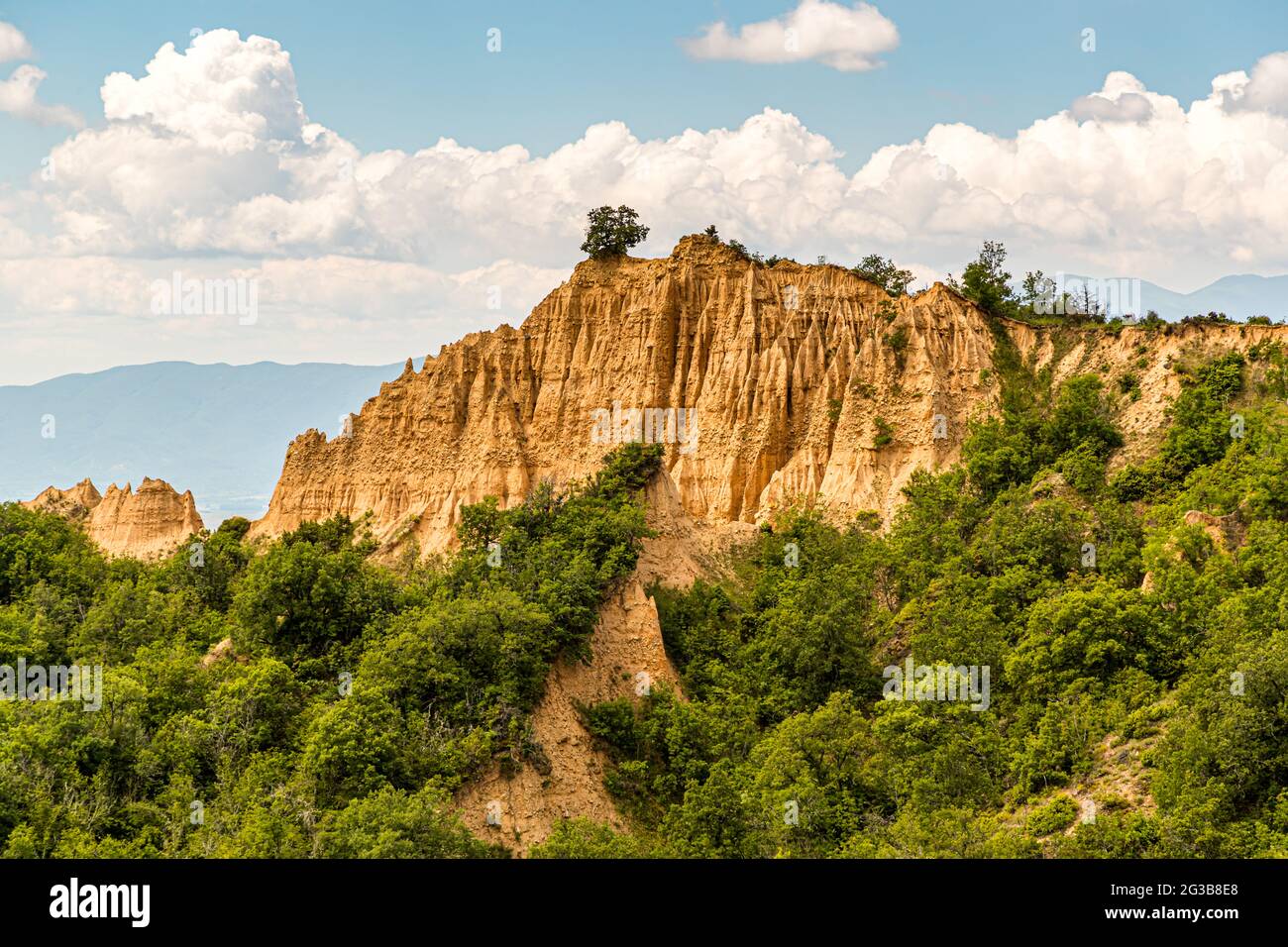 Melnik earth pyramids hi-res stock photography and images - Alamy