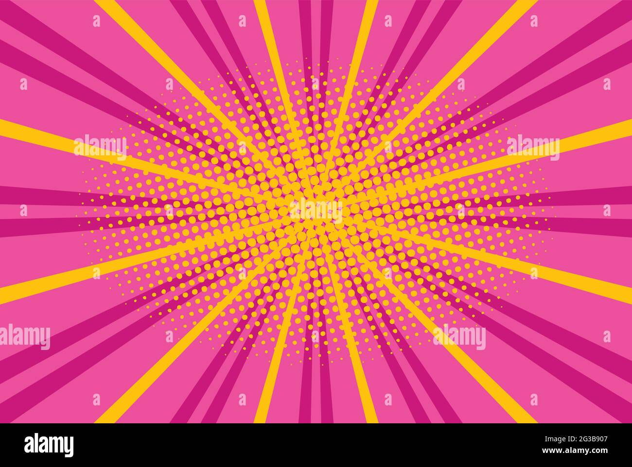 Comic style background. Design element for poster, card, banner, comic ...