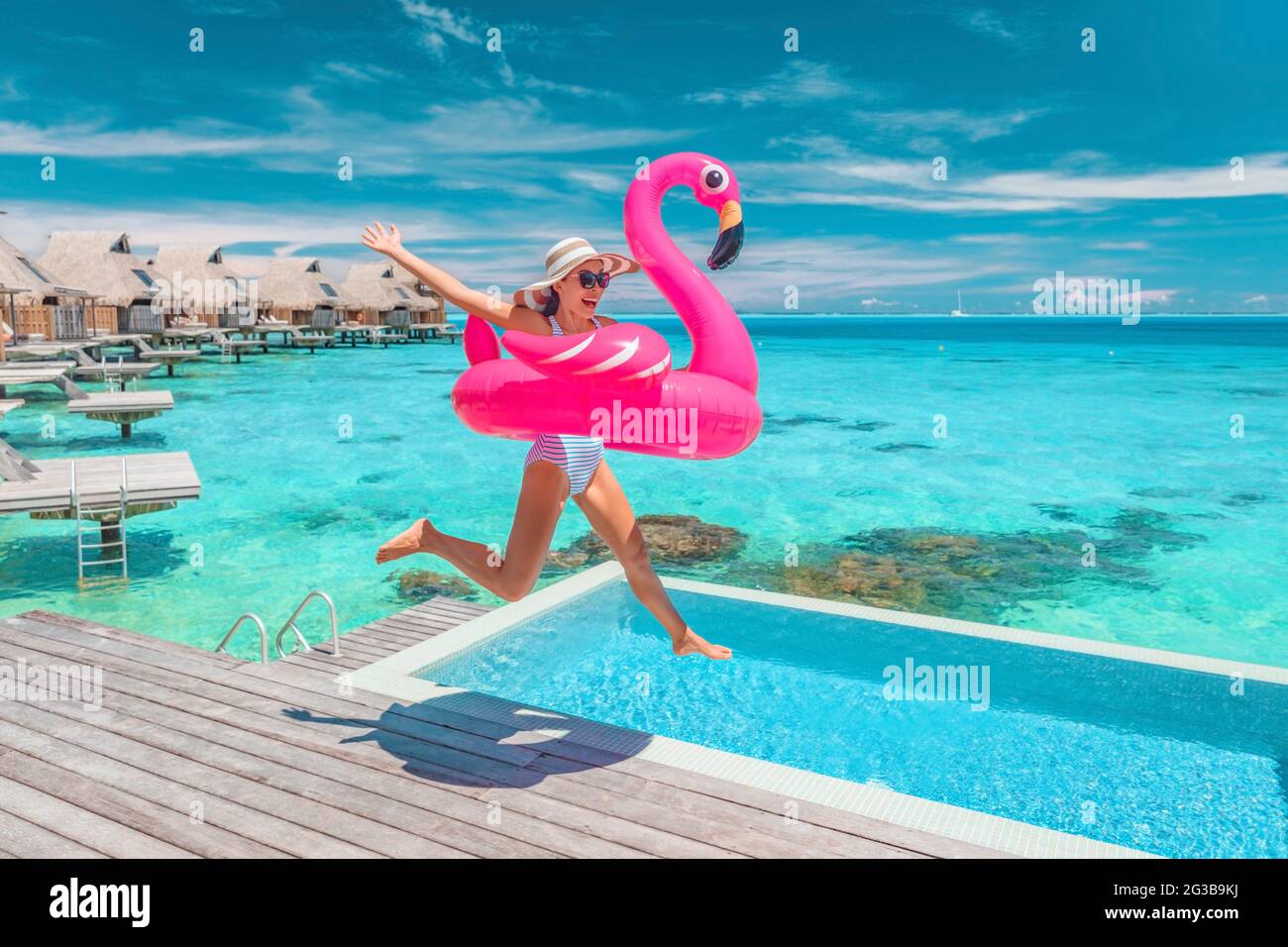 Luxury Hotel Beach Vacation Ocean Overwater Bungalows Suite Resort