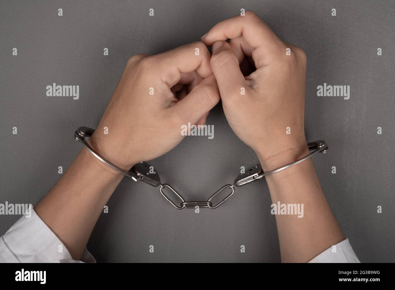 Chained up woman hi-res stock photography and images - Alamy