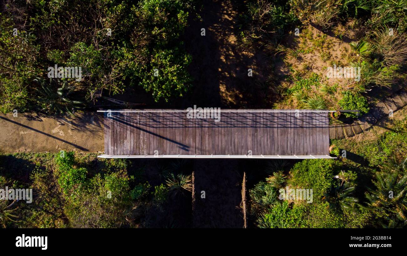 Bridge connecting islands Stock Photo - Alamy