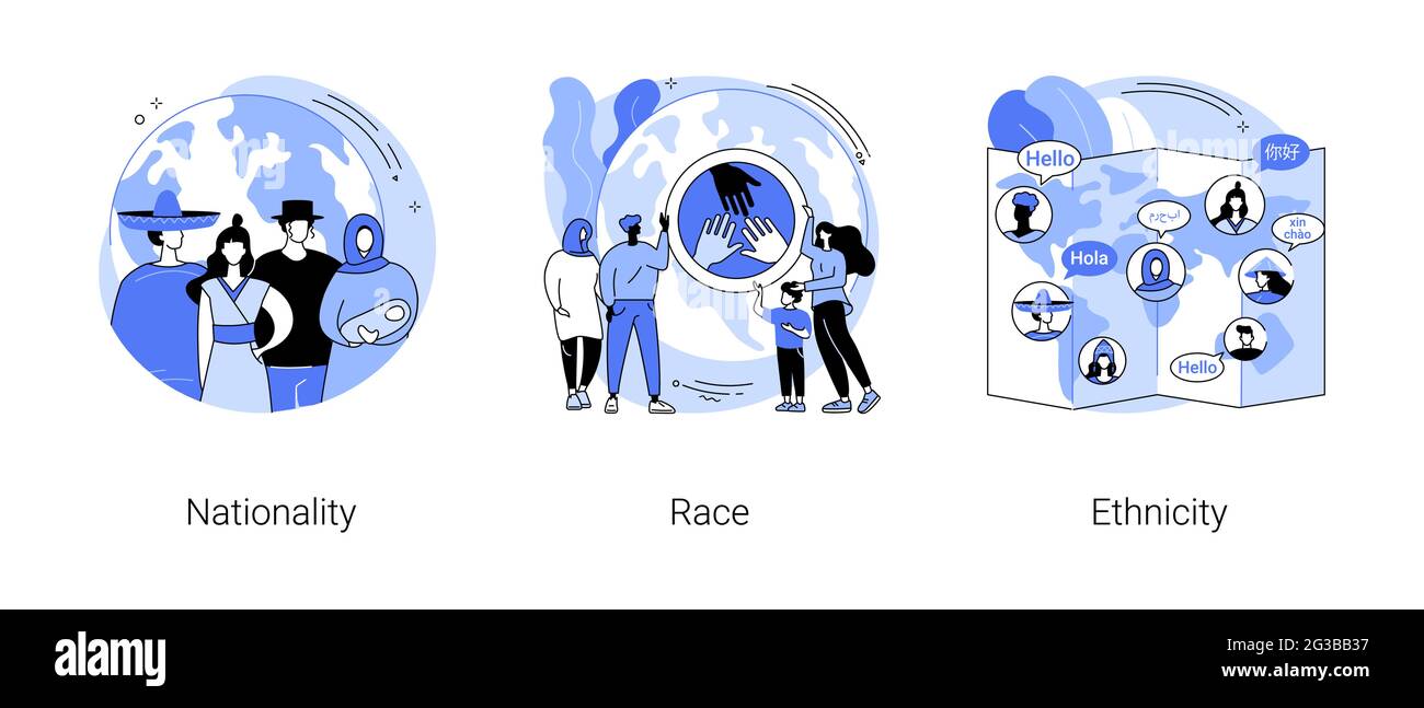 Human diversity abstract concept vector illustrations Stock Vector ...