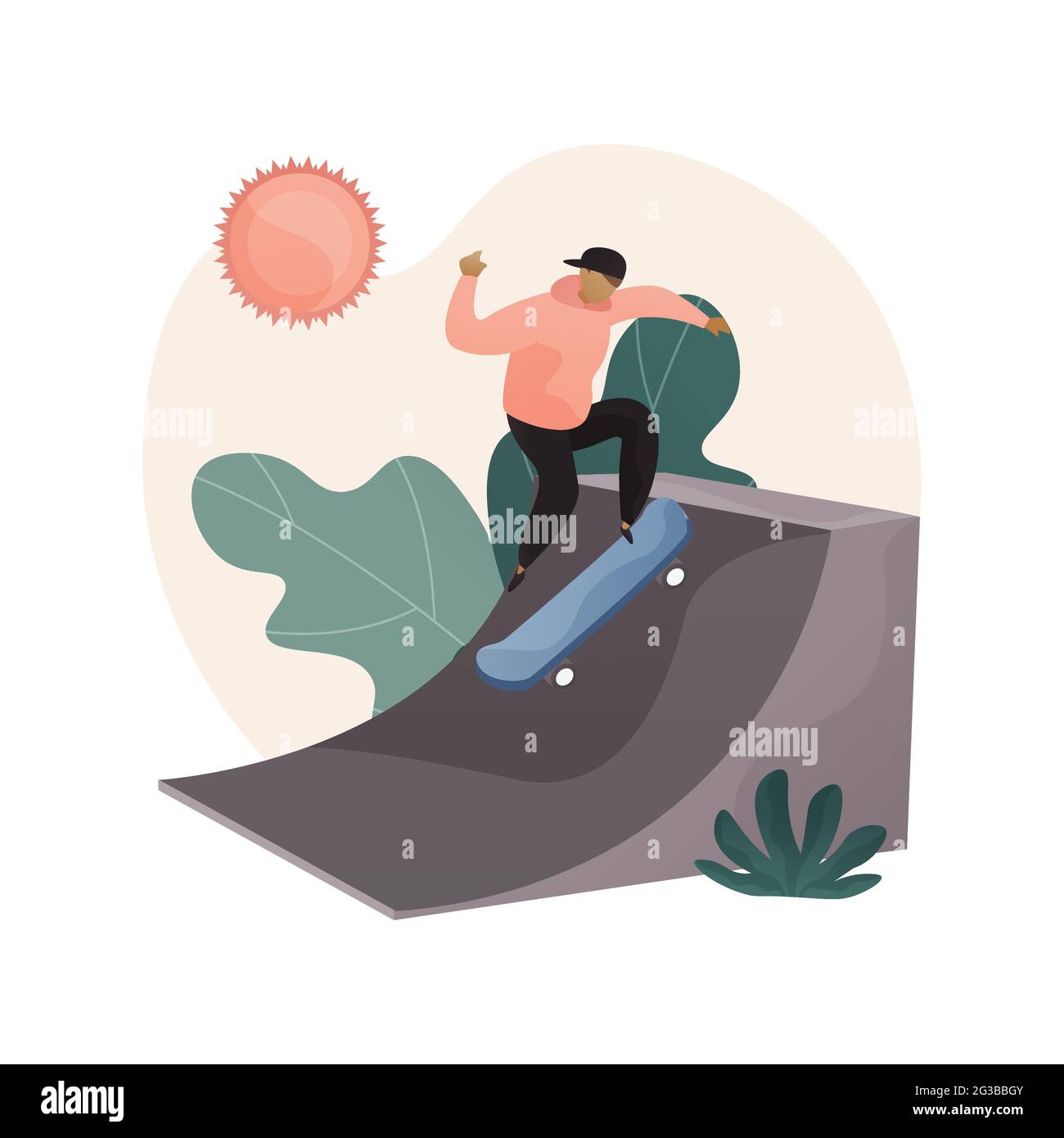 Extreme camp abstract concept vector illustration Stock Vector Image ...
