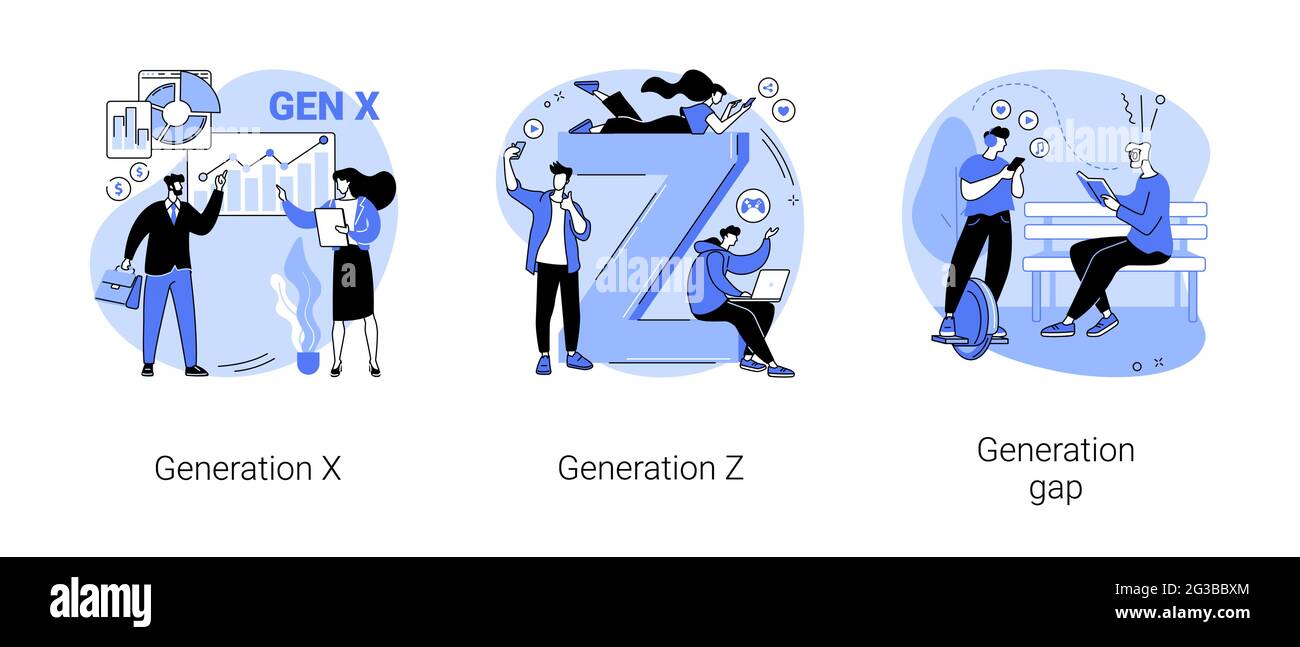 Society development abstract concept vector illustrations Stock Vector ...