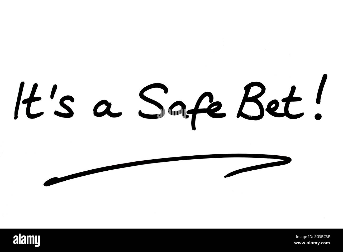 Its a safe bet hi-res stock photography and images - Alamy
