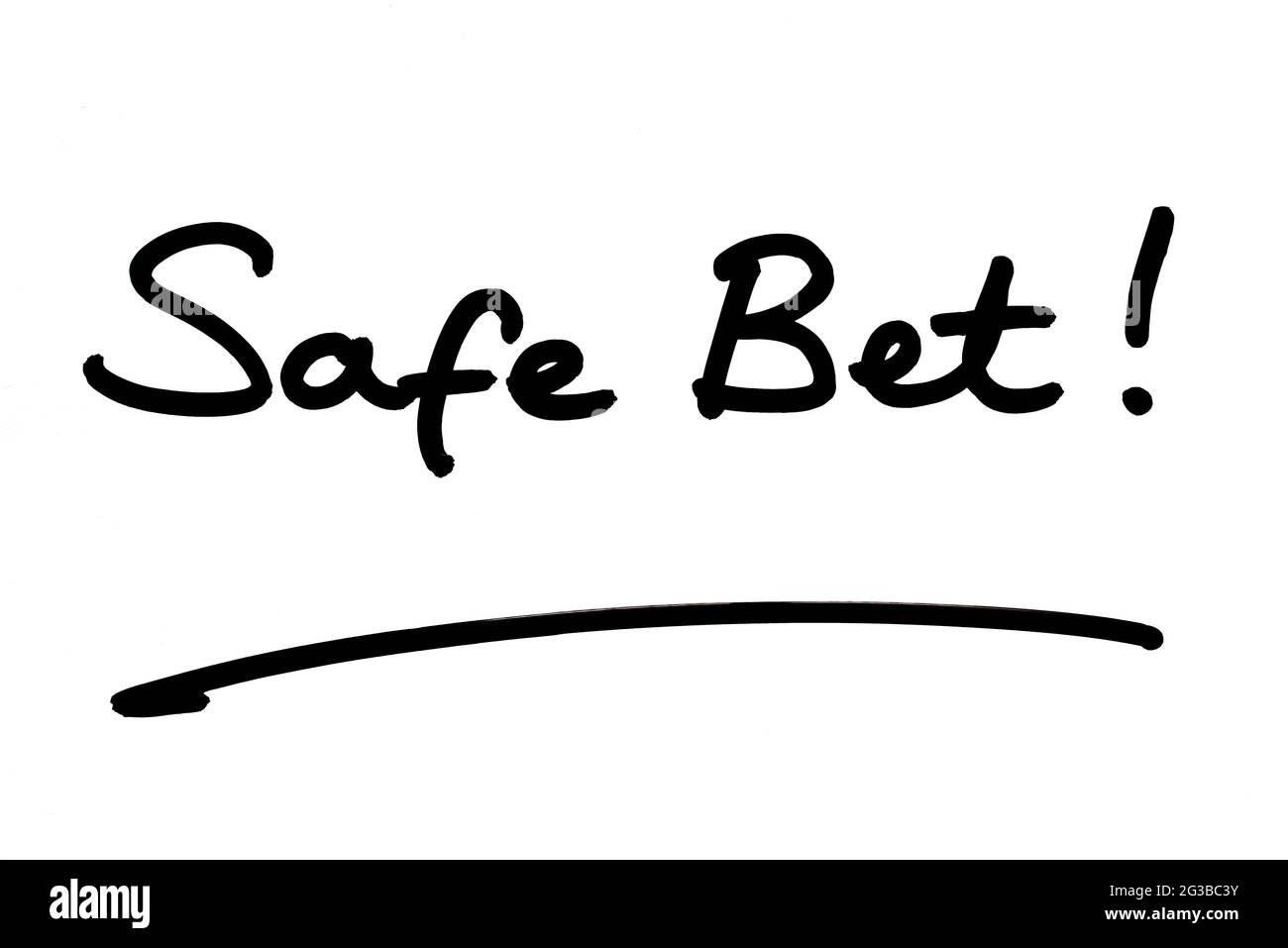 Its a safe bet hi-res stock photography and images - Alamy
