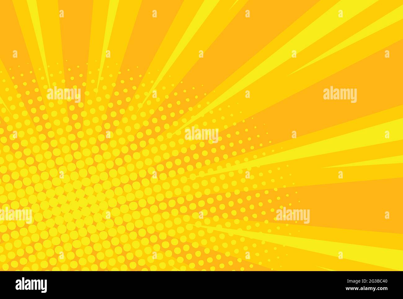 Comic style background. Design element for poster, card, banner, comic ...