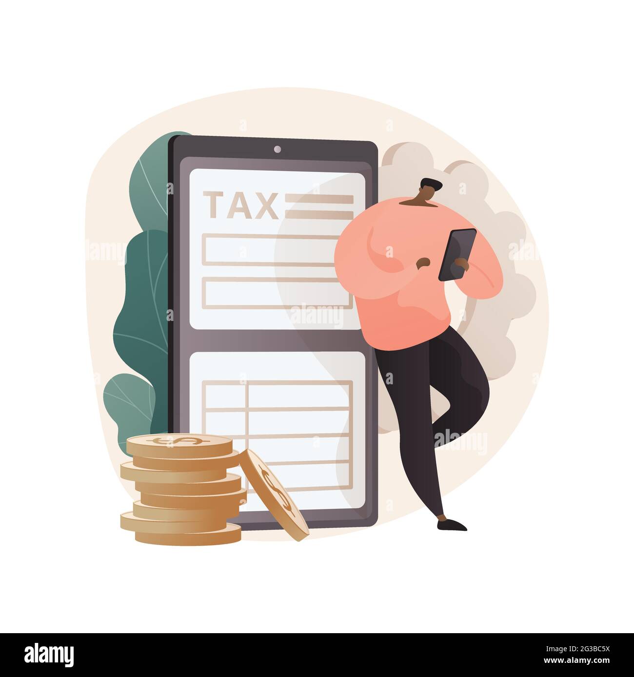 Irs app Stock Vector Images - Alamy