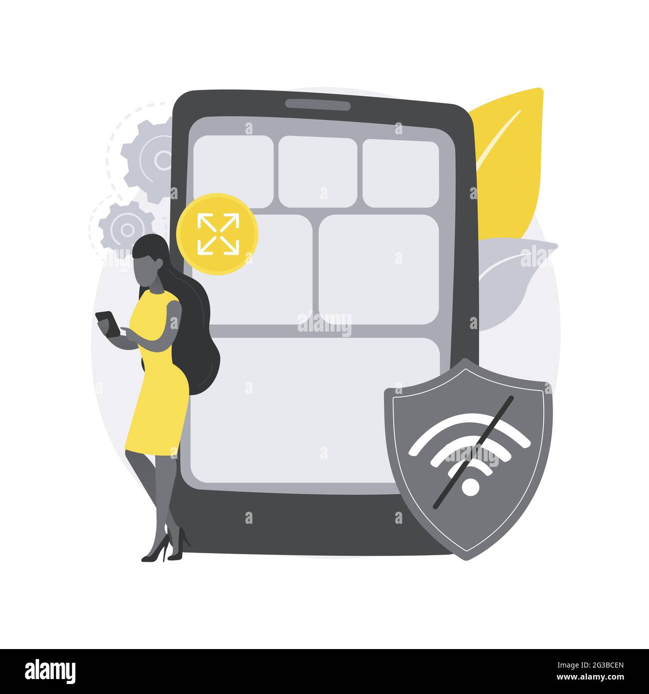 Progressive Web App Abstract Concept Vector Illustration Stock Vector Image And Art Alamy