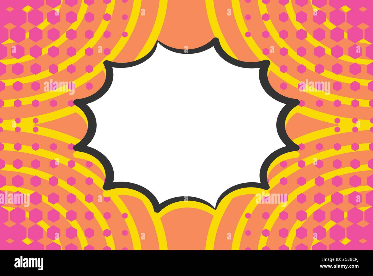 Comic style background. Design element for poster, card, banner, comic ...