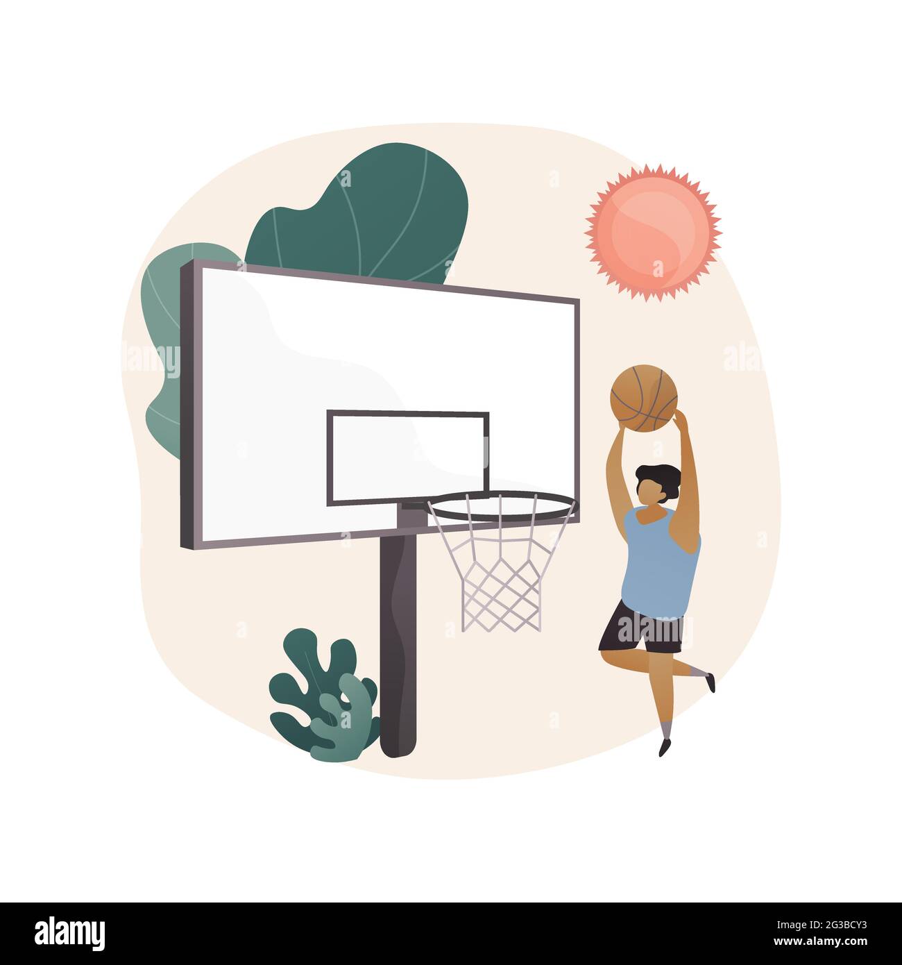 Girls summer camp Stock Vector Images - Alamy