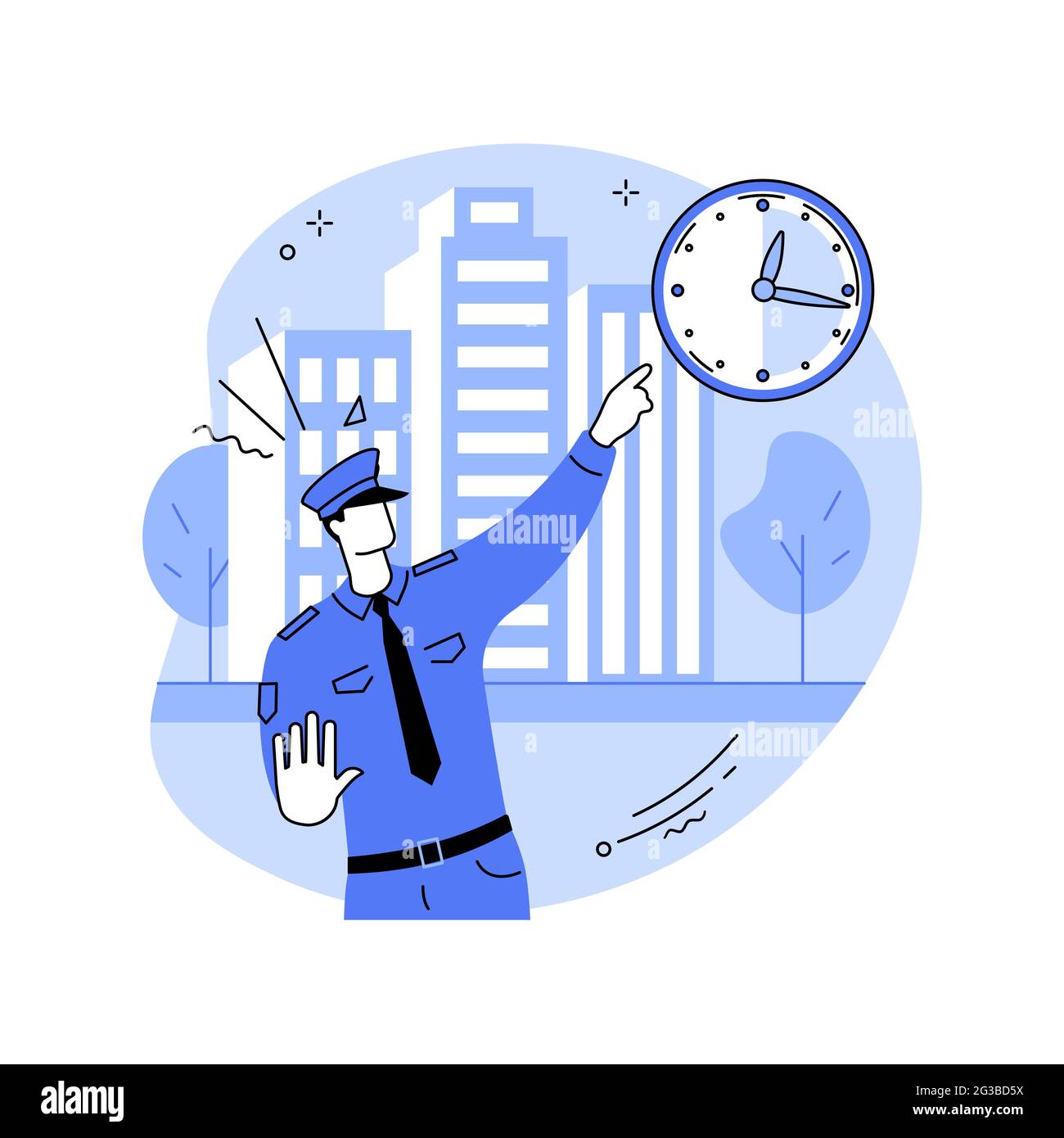 Night of curfew Cut Out Stock Images & Pictures - Alamy