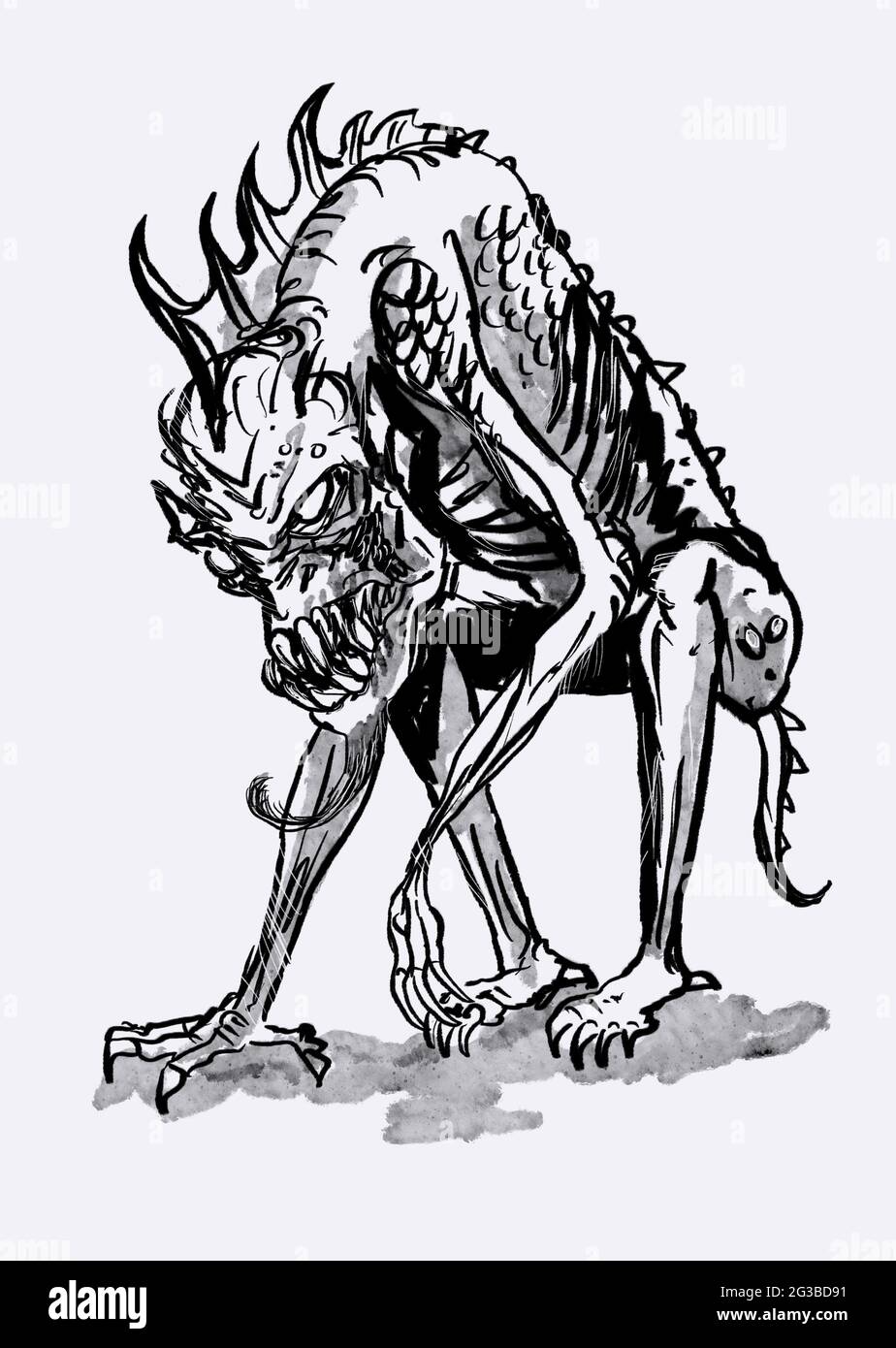 Chupacabra myth hi-res stock photography and images - Alamy