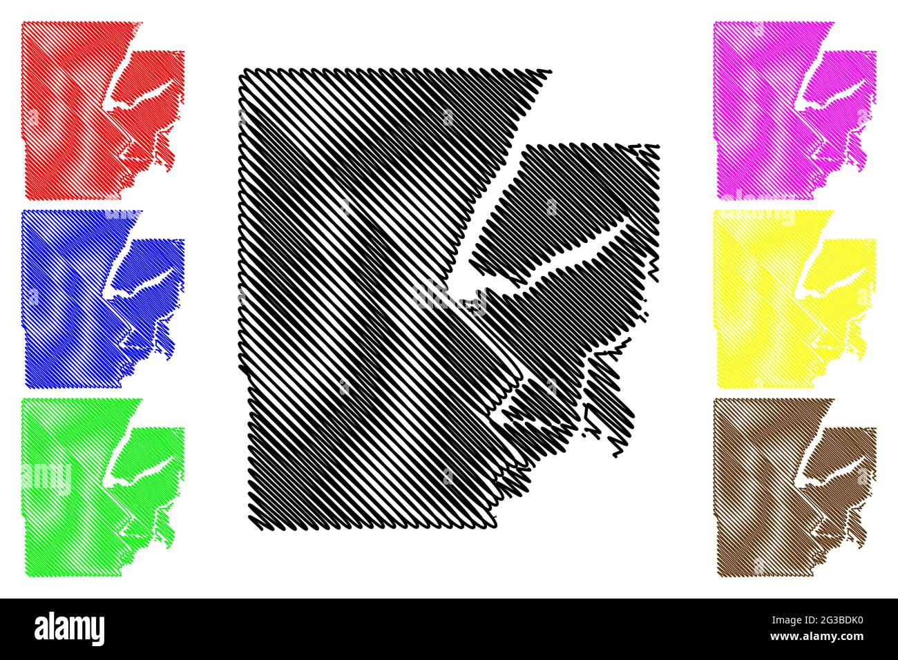 Map of shelton hi-res stock photography and images - Alamy