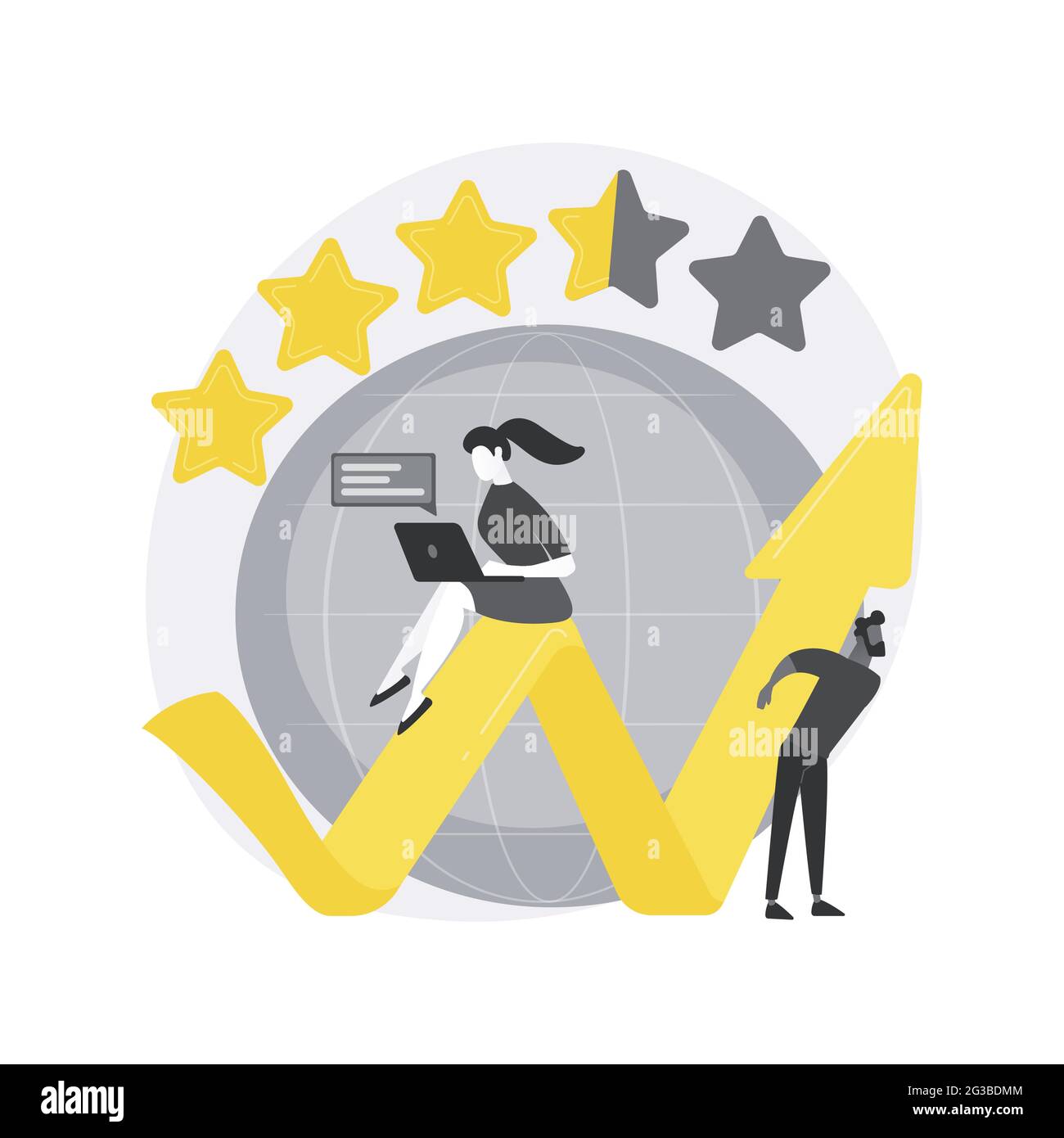 Reputation crisis management abstract concept vector illustration Stock ...