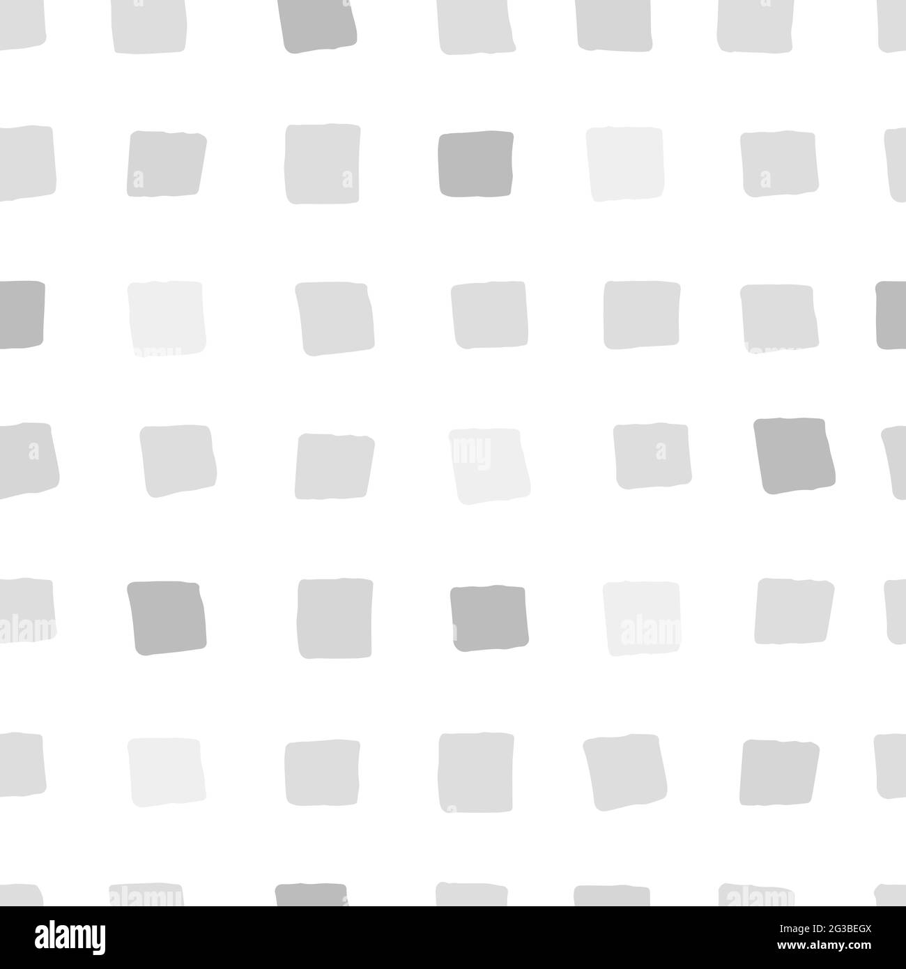 Seamless vector abstract geometric pattern. Hand-drawn neutral light ...