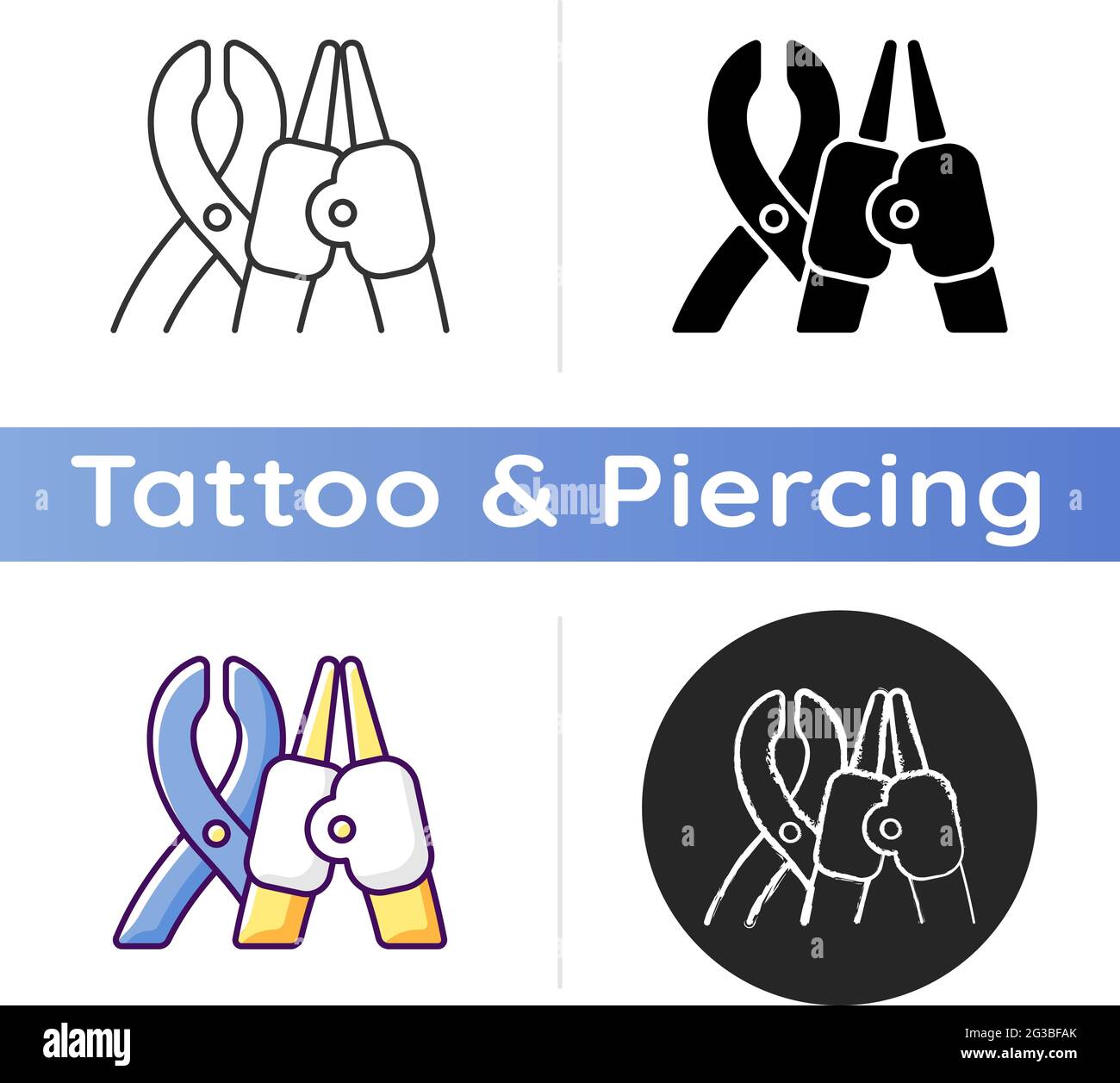 Piercing tools icon Stock Vector Image & Art - Alamy