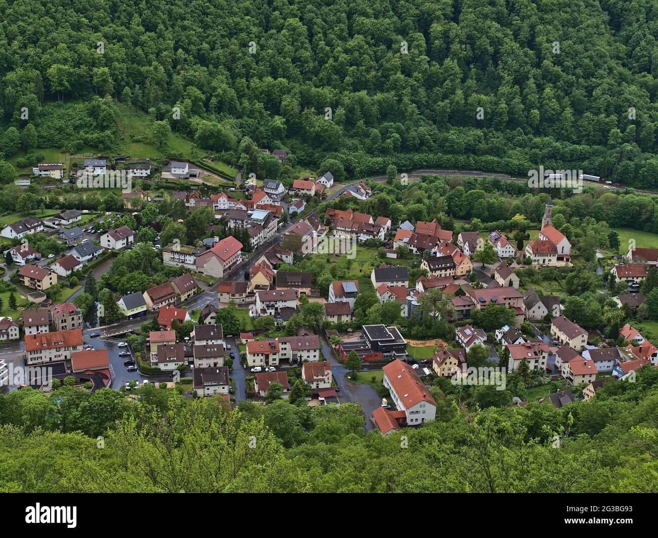 Old germany rural village hi-res stock photography and images - Alamy
