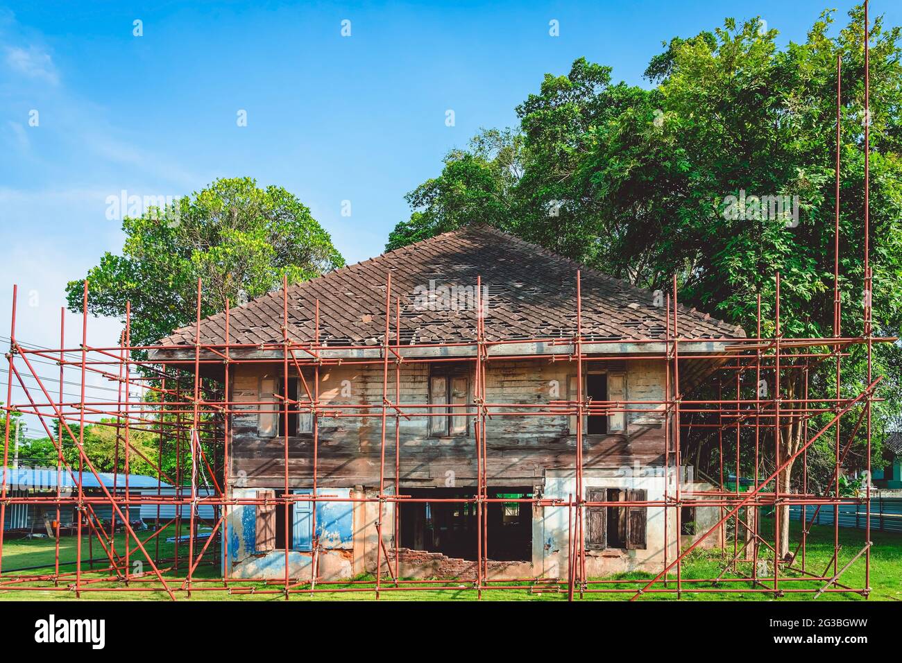 The old paper mill used to produce paper and banknotes during World War ...