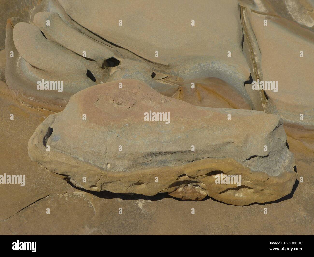 Volcanic sedimentary formations in Lemnos island , Aegean , Greece ...